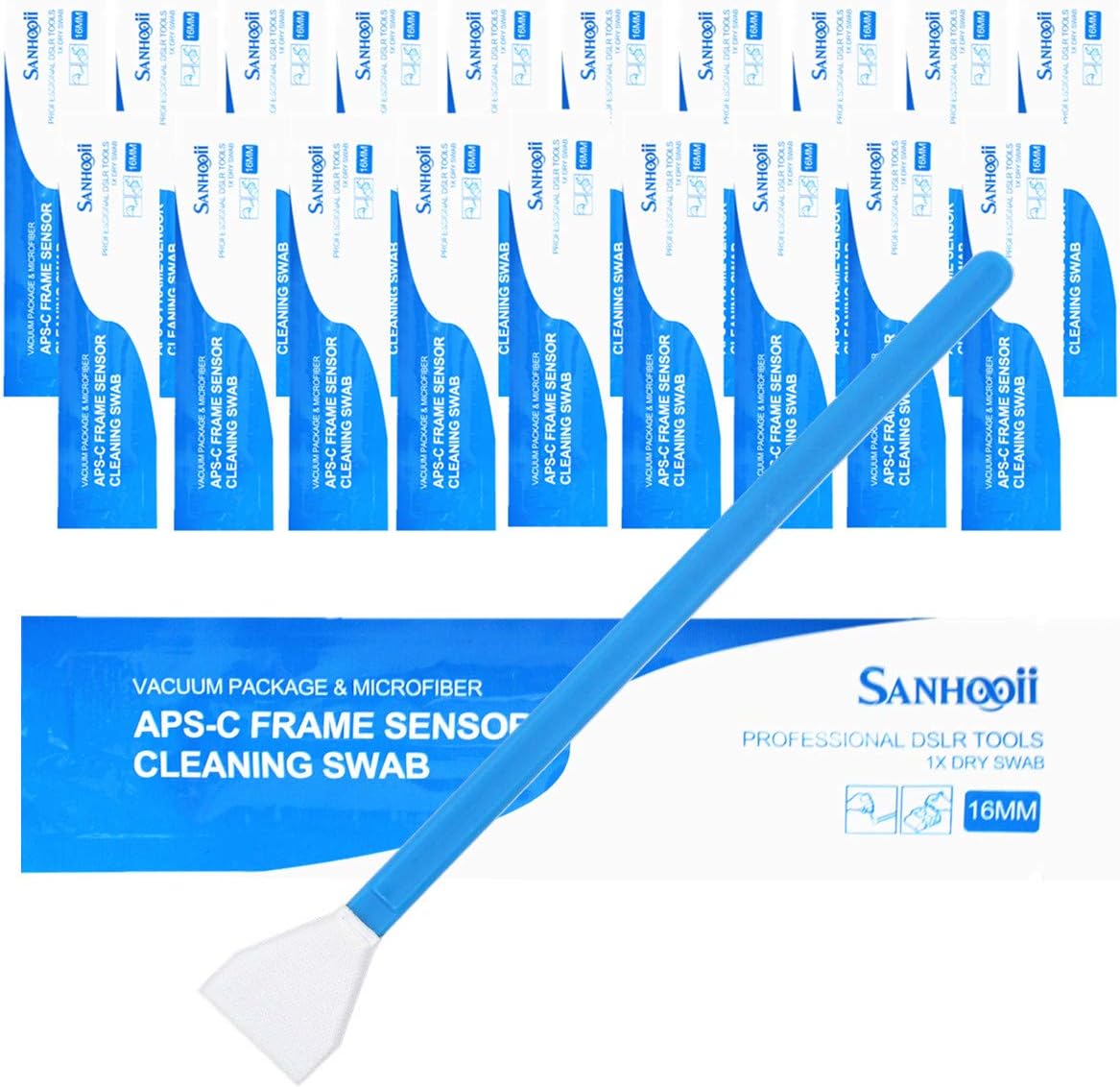 Amazon.com : K&F Concept 16mm APS-C Sensor Cleaning Kit, Mirrorless ...