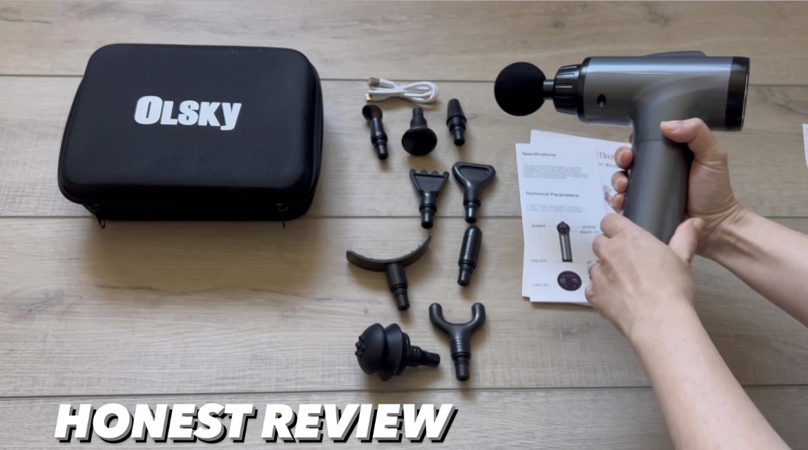 Watch HONEST REVIEW of the OLsky Massage Gun on Amazon Live