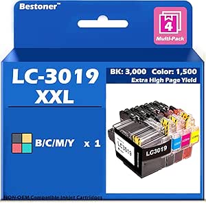 LC3019 Ink Compatible with Brother LC-3019 XXL Ink Cartridges XXL High ...