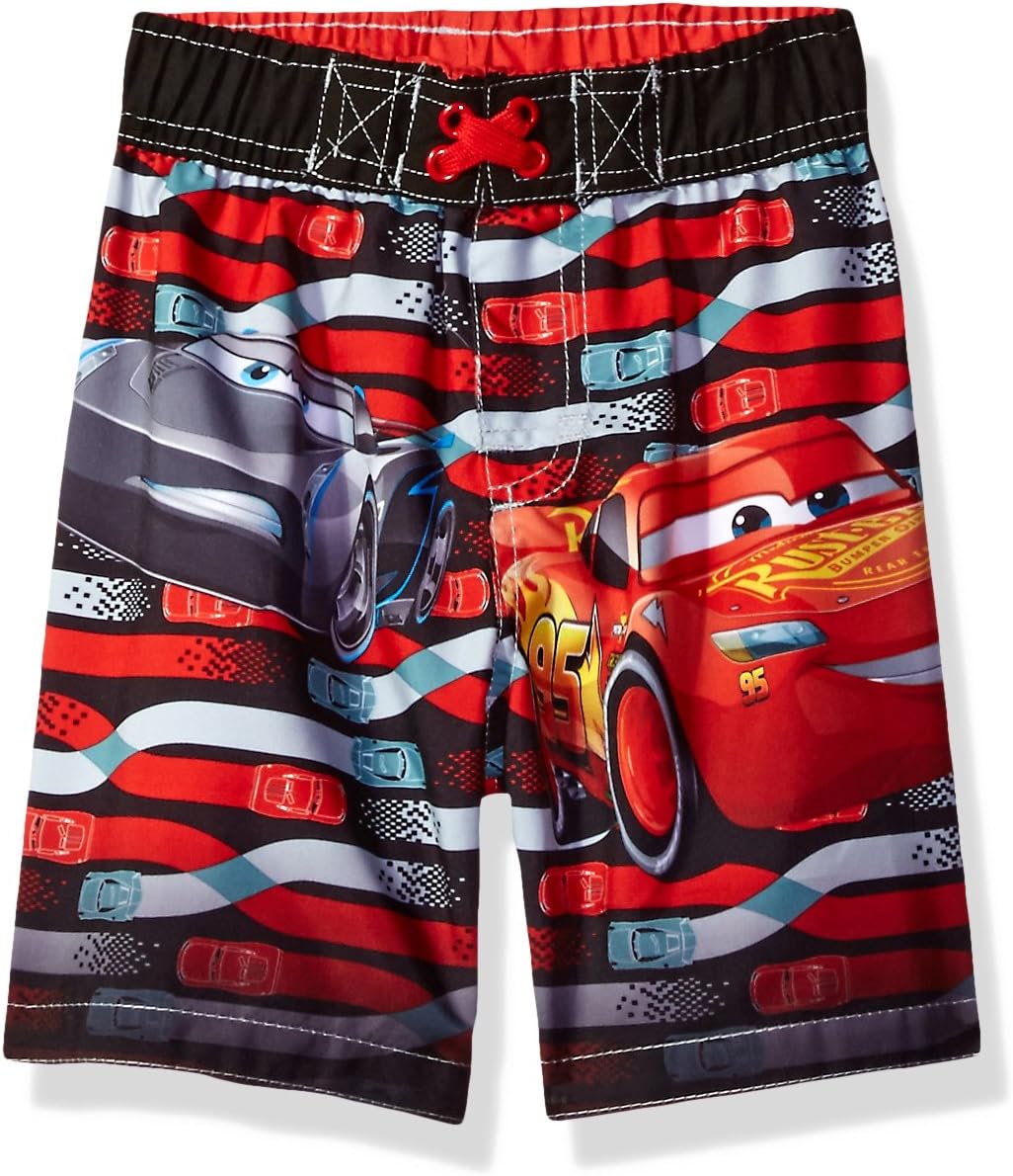 Amazon.com: Disney Toddler Boys' Cars Swim Trunk: Clothing, Shoes & Jewelry