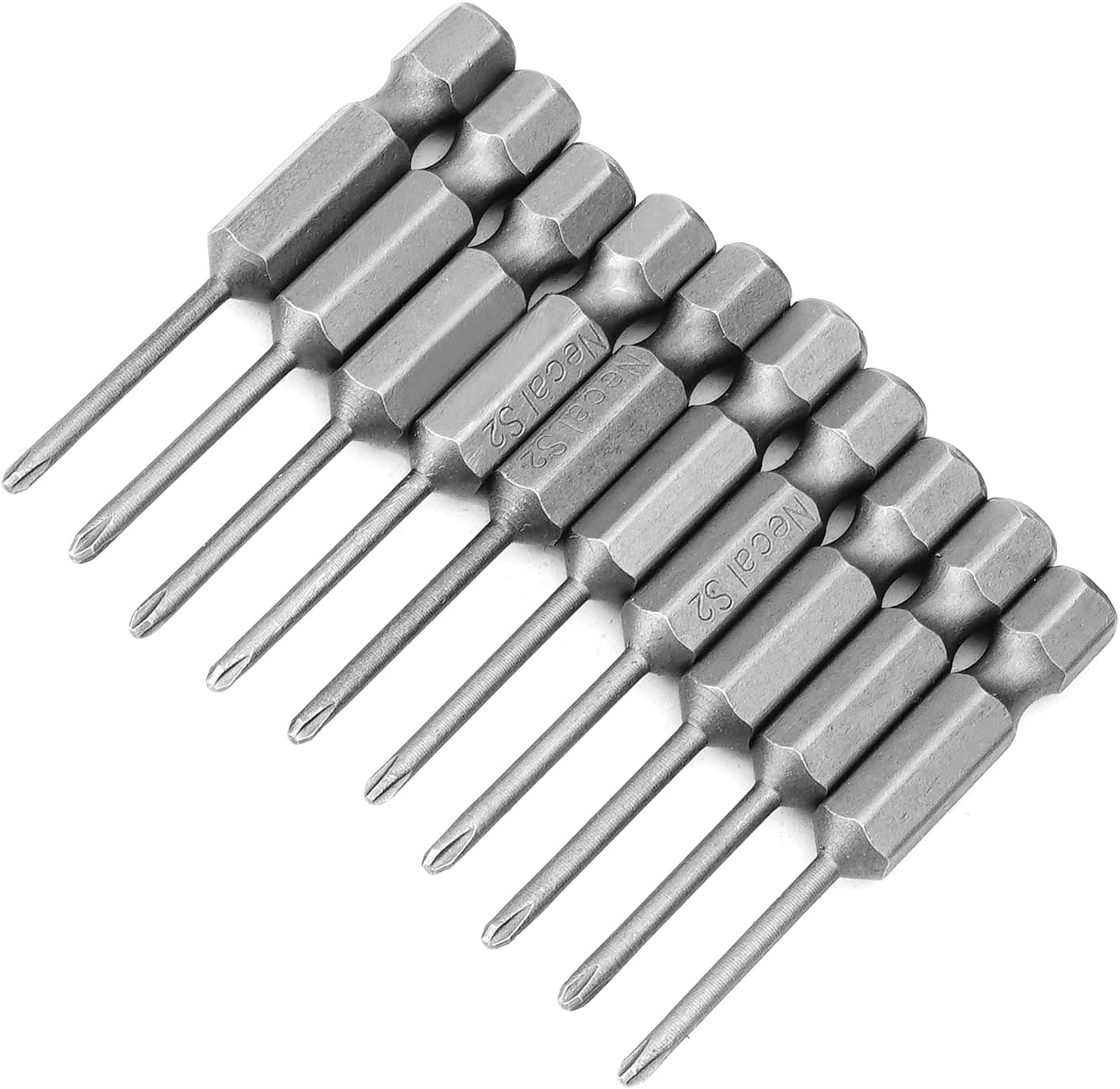 Utoolmart Phillips Screwdriver Bits, 2PH1 Magnetic Cross Head Screw ...