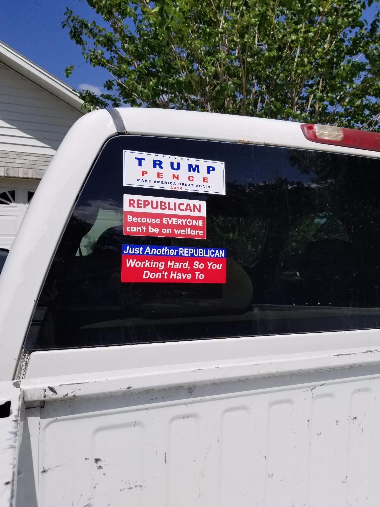 Amazon.com - Republican Because Everyone Can't Be On Welfare - Window ...