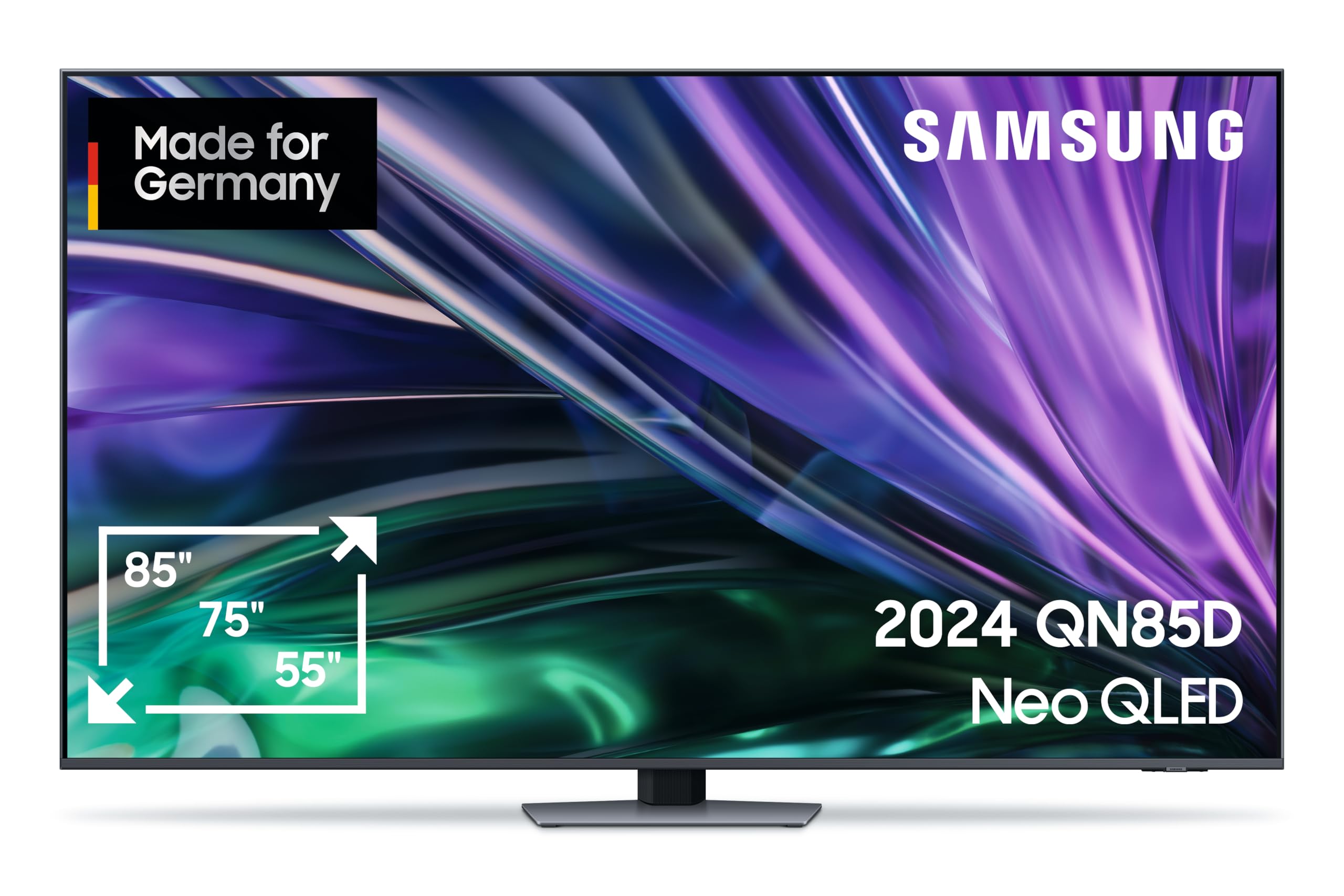 Samsung Neo QLED 4K QN85D Fernseher 55 Zoll, Samsung TV mit Neural ...