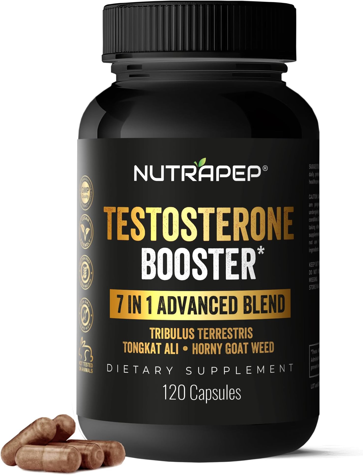 Amazon.com: Testosterone Booster Supplement for Men - Natural Energy ...