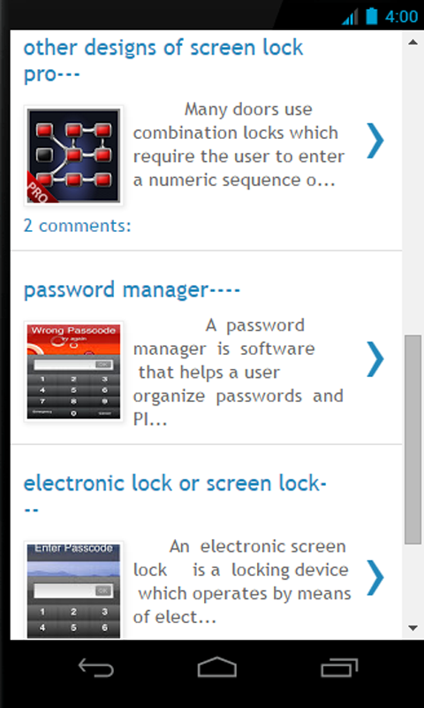 screen locker info - App on Amazon Appstore