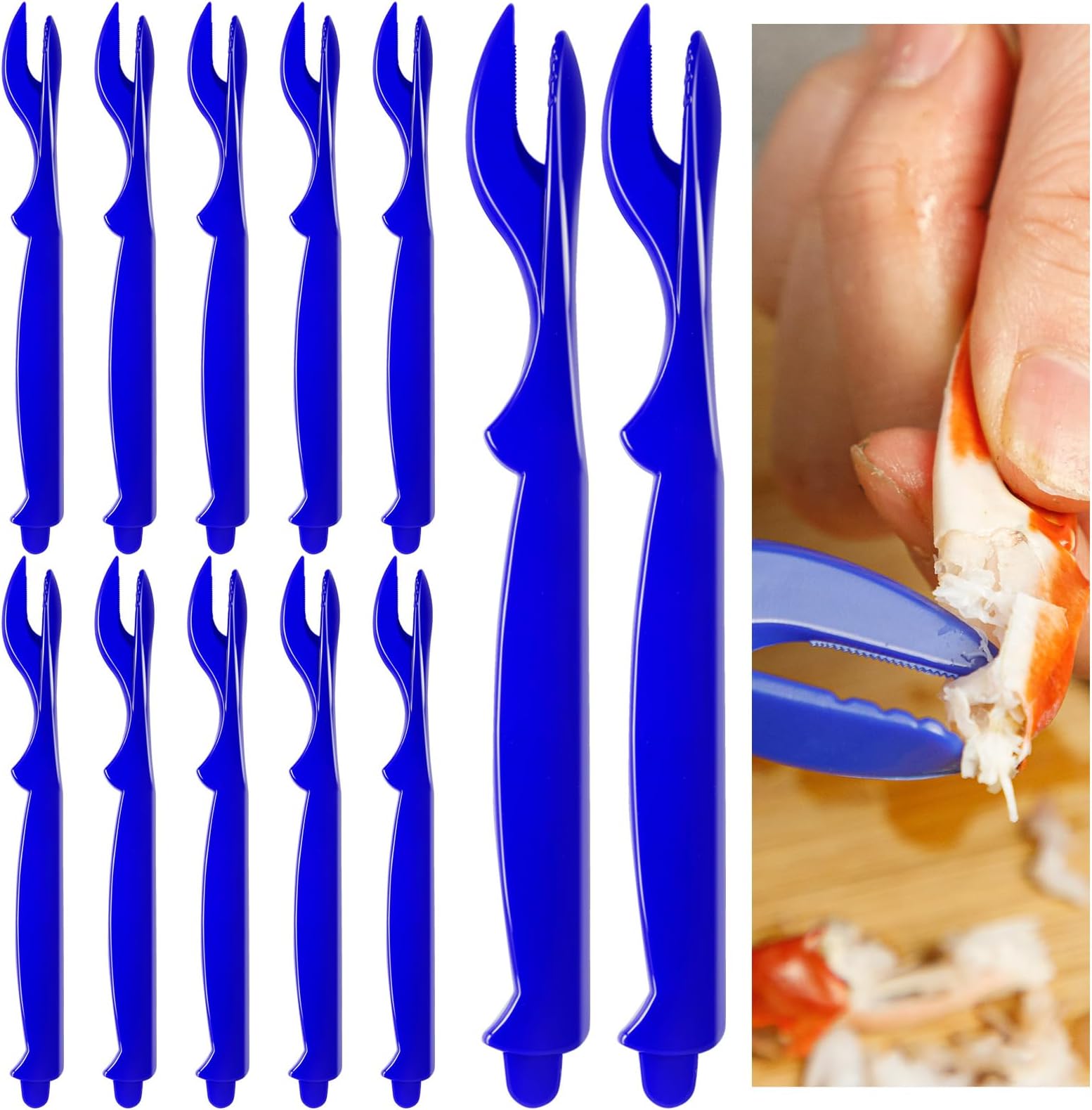Amazon.com: Crab Leg Crackers and Picks, Set of 4 Easy-to-Use Lobster ...