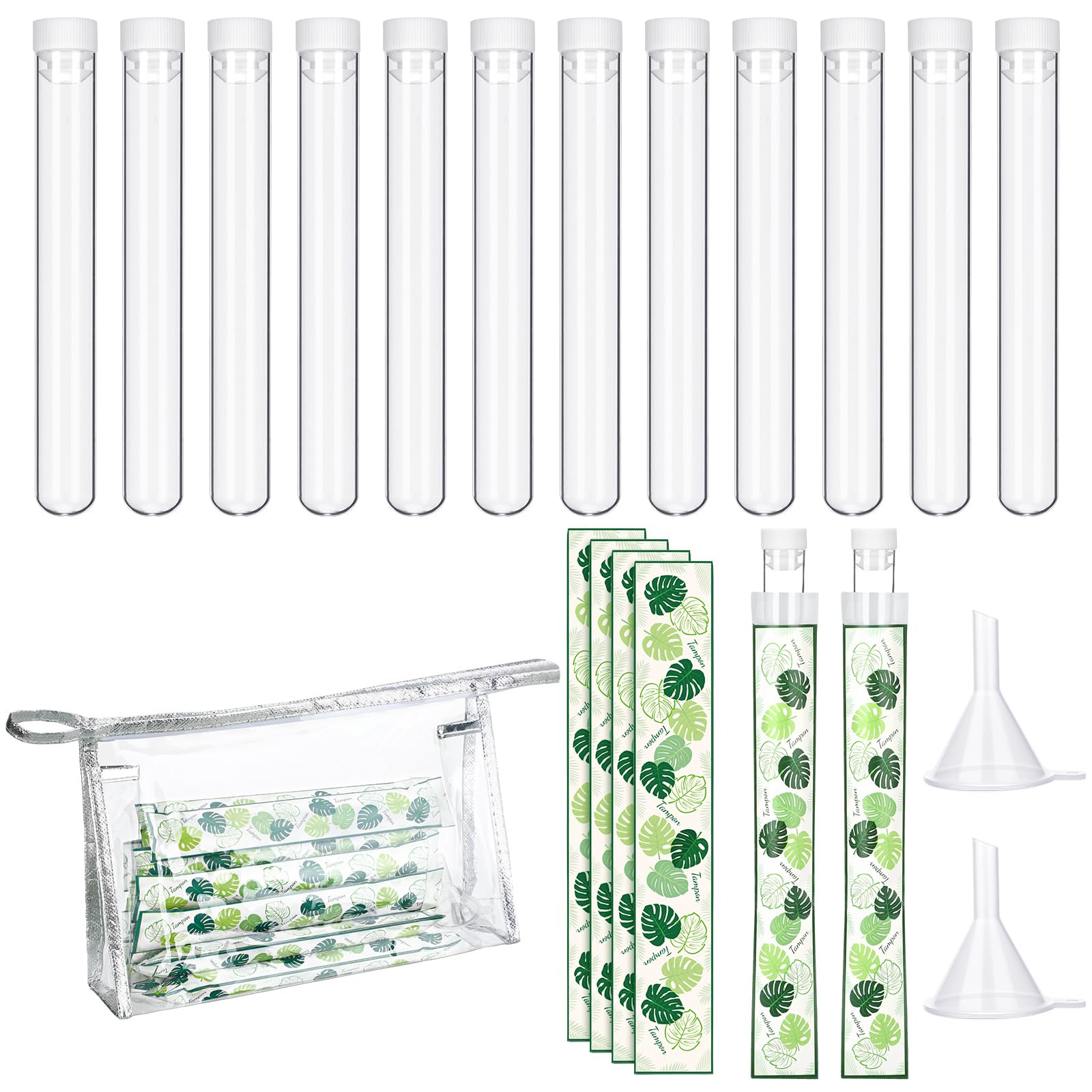 Amazon.com | FoldTier 39 Pcs Tampon Set Includes 12 Reusable Plastic ...