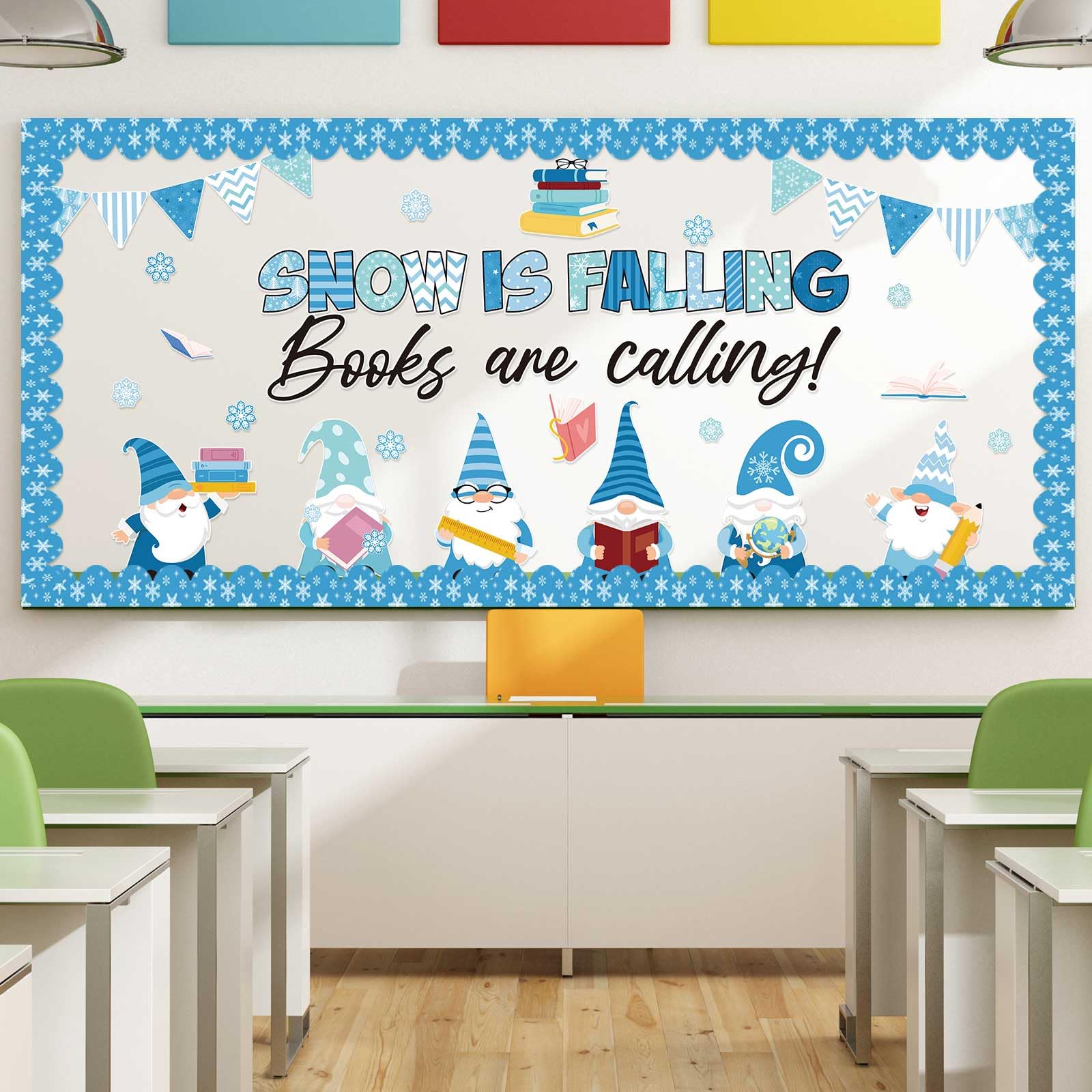 Snapklik.com : Pasimy Winter Bulletin Board Set Winter Classroom ...