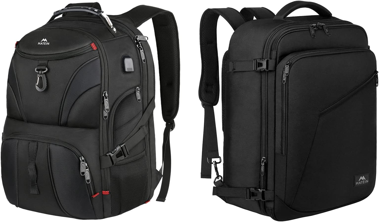 Amazon.com: MATEIN Carry on Backpack, Extra Large Travel Backpack ...