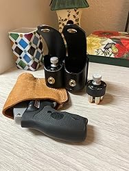 Amazon.com : HKS 203M-P Double Speedloader Case (Black) (Medium) (Plain ...