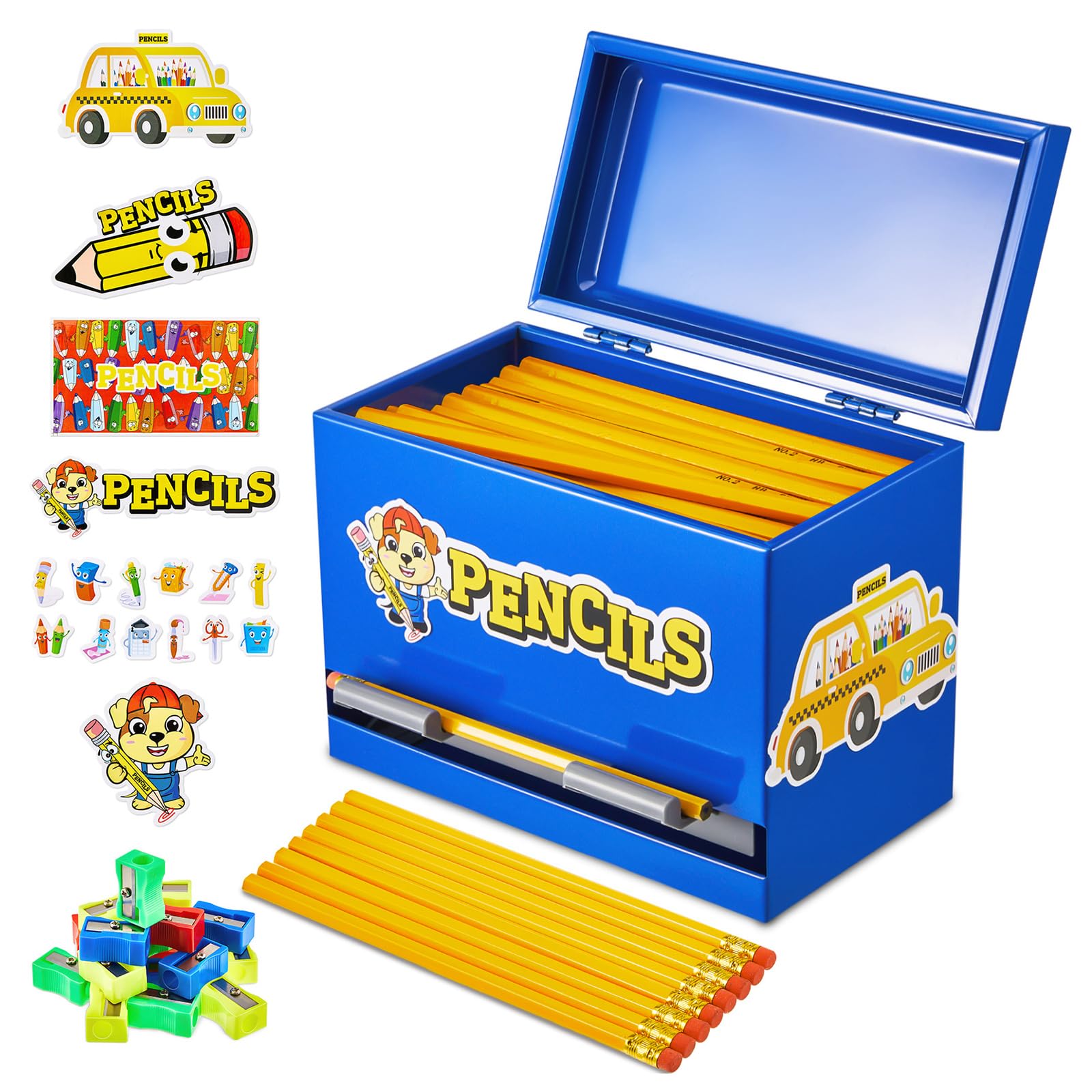 Amazon.com : Ctosree 157 Pcs Stainless Steel Pencil Dispenser Kit With ...