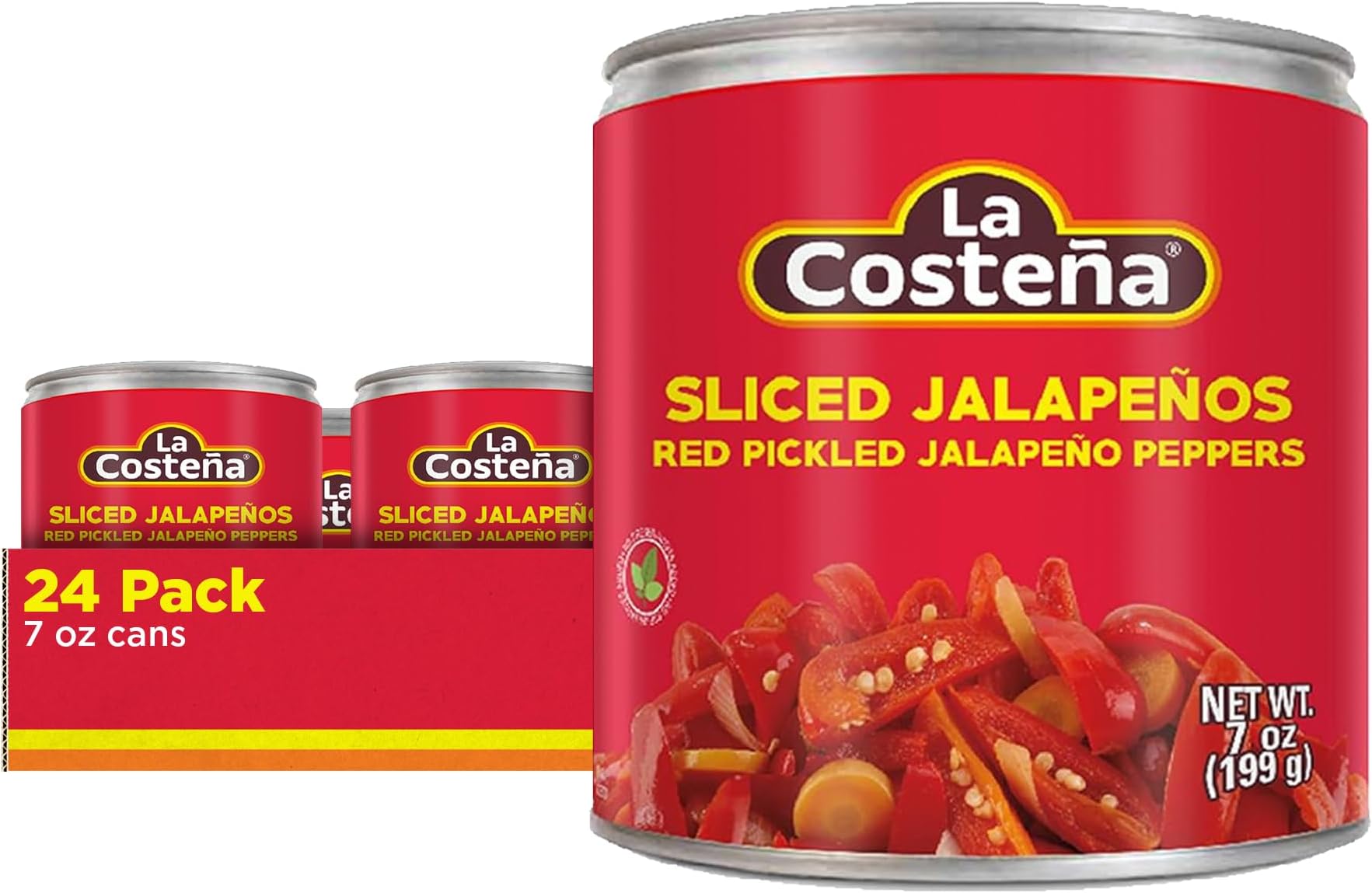 Amazon.com : La Costeña Sliced Jalapeño Peppers, 28 Oz : Chile Peppers ...