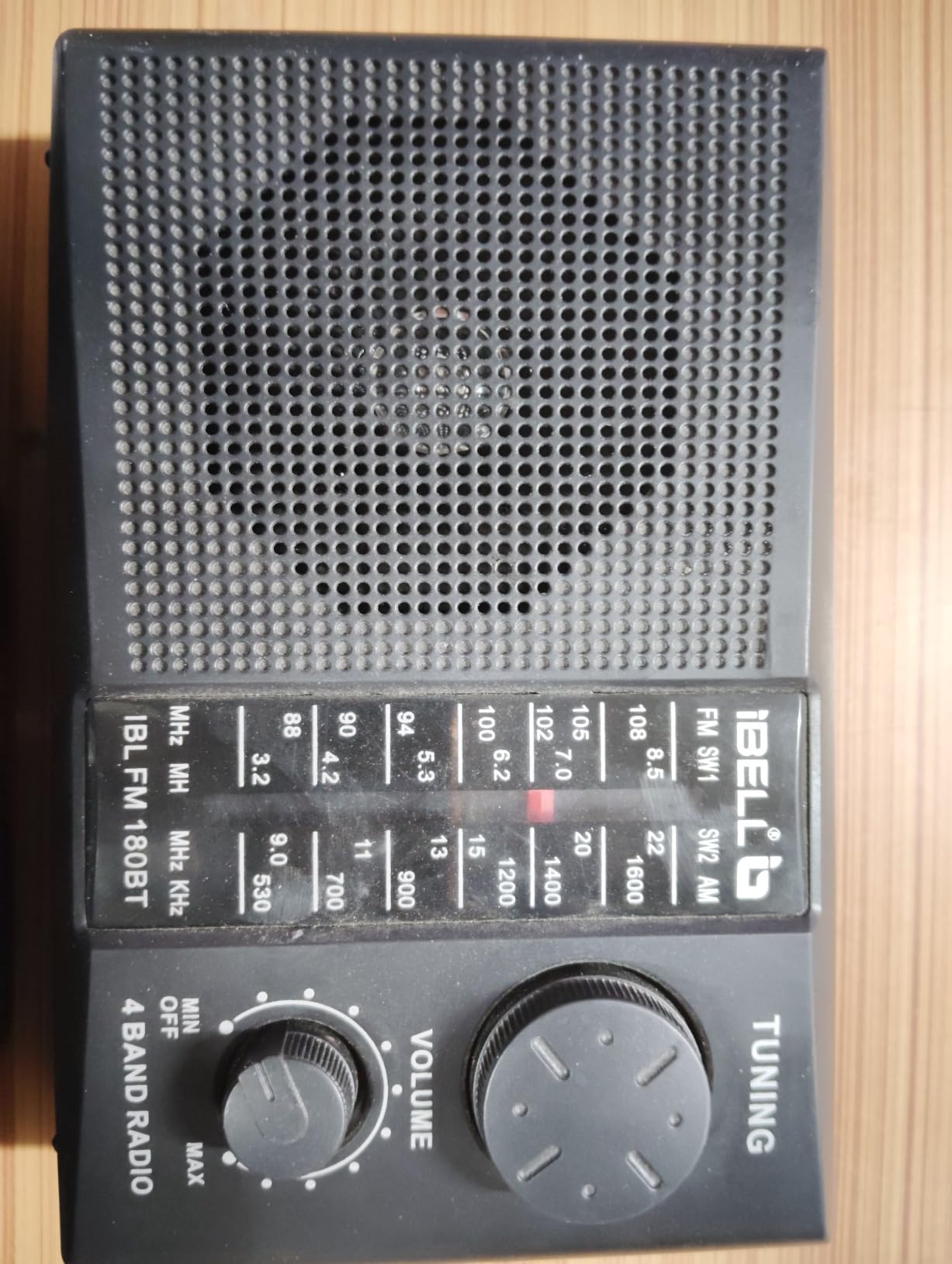 iBELL FM180BT Portable FM Radio with Bluetooth Speaker, USBSDMP3 Player ...