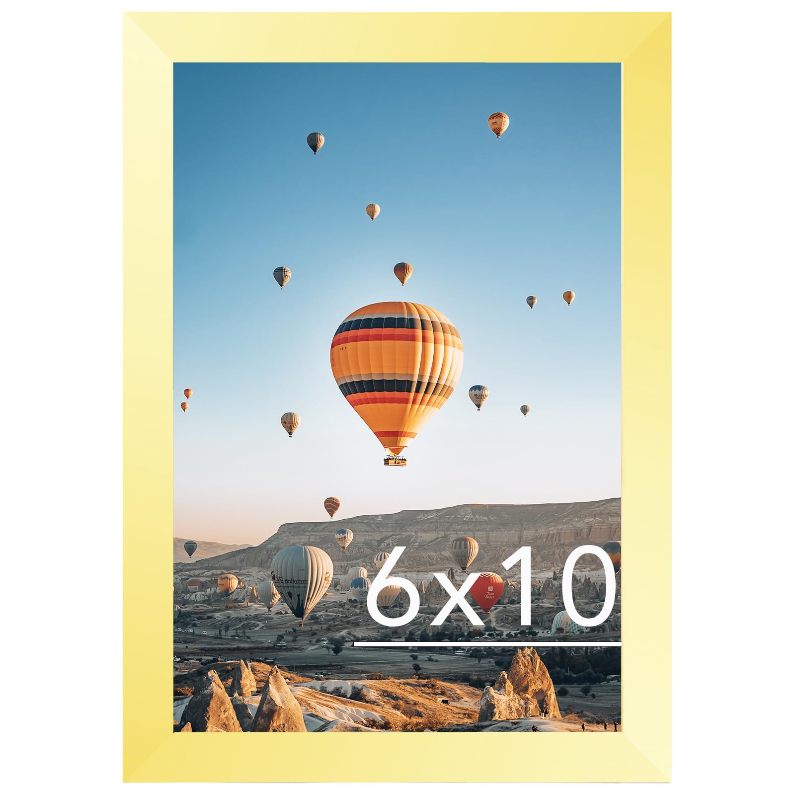 Amazon.com - JCJMY 6x10 Picture Frame Gold for Wall Hanging or Tabletop ...