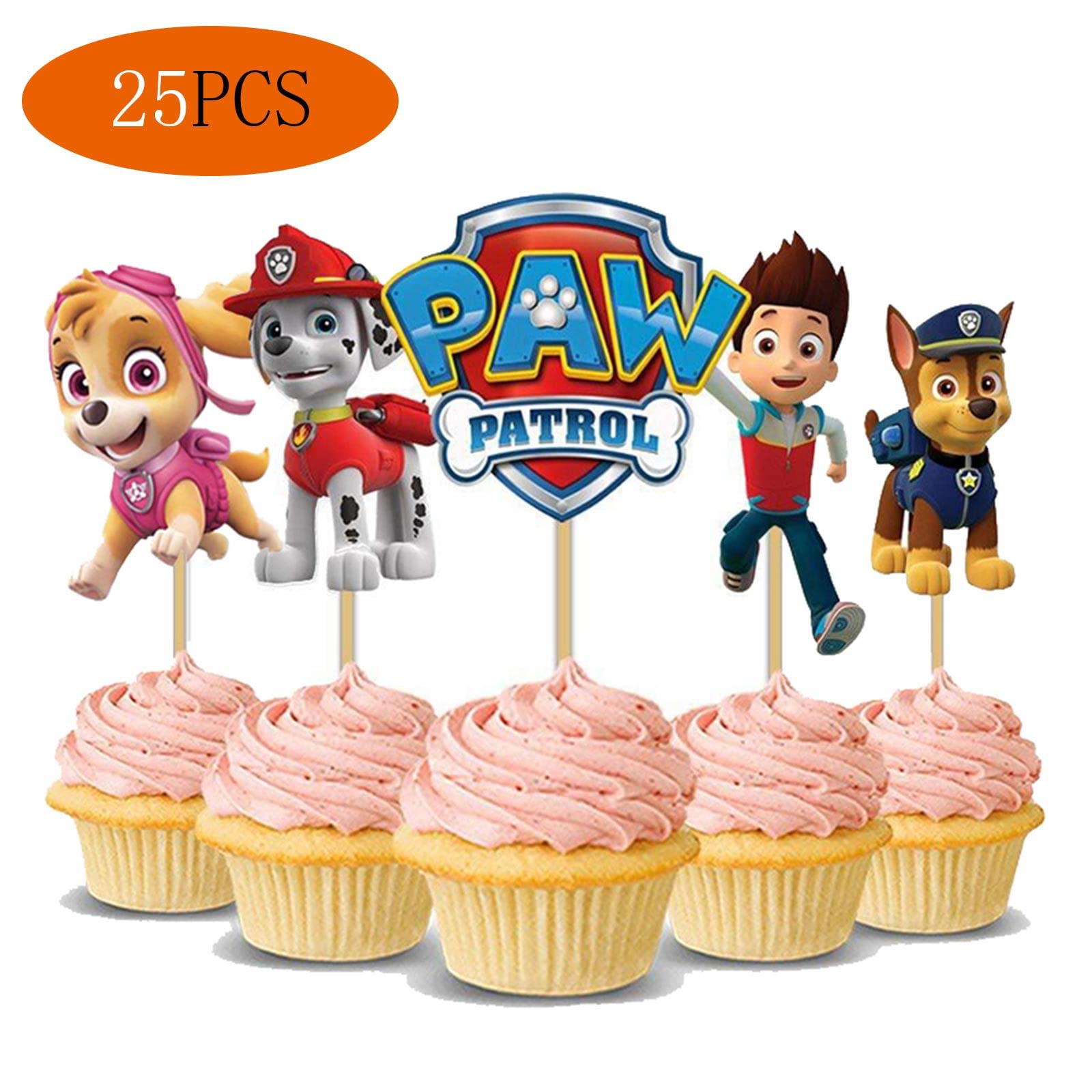 Buy 28Pcs Cartoon Birthday Cake Topper - Cupcake Topper,Kid's Cake ...