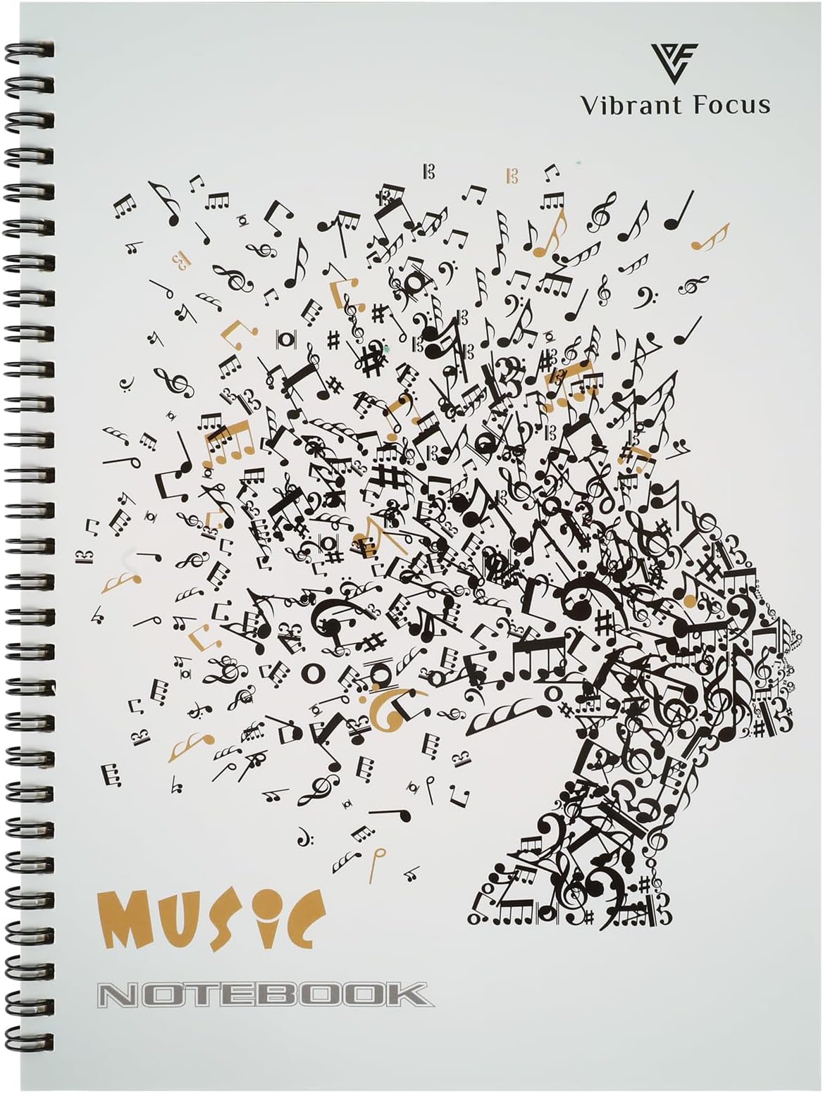 Amazon.com : ACE Music Notebook | Leather Hardcover | Songwriting ...