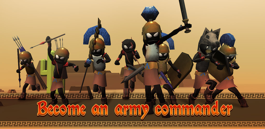 Empire of Rome Military Crush: Stickman Civil War Epic Battle Simulator ...