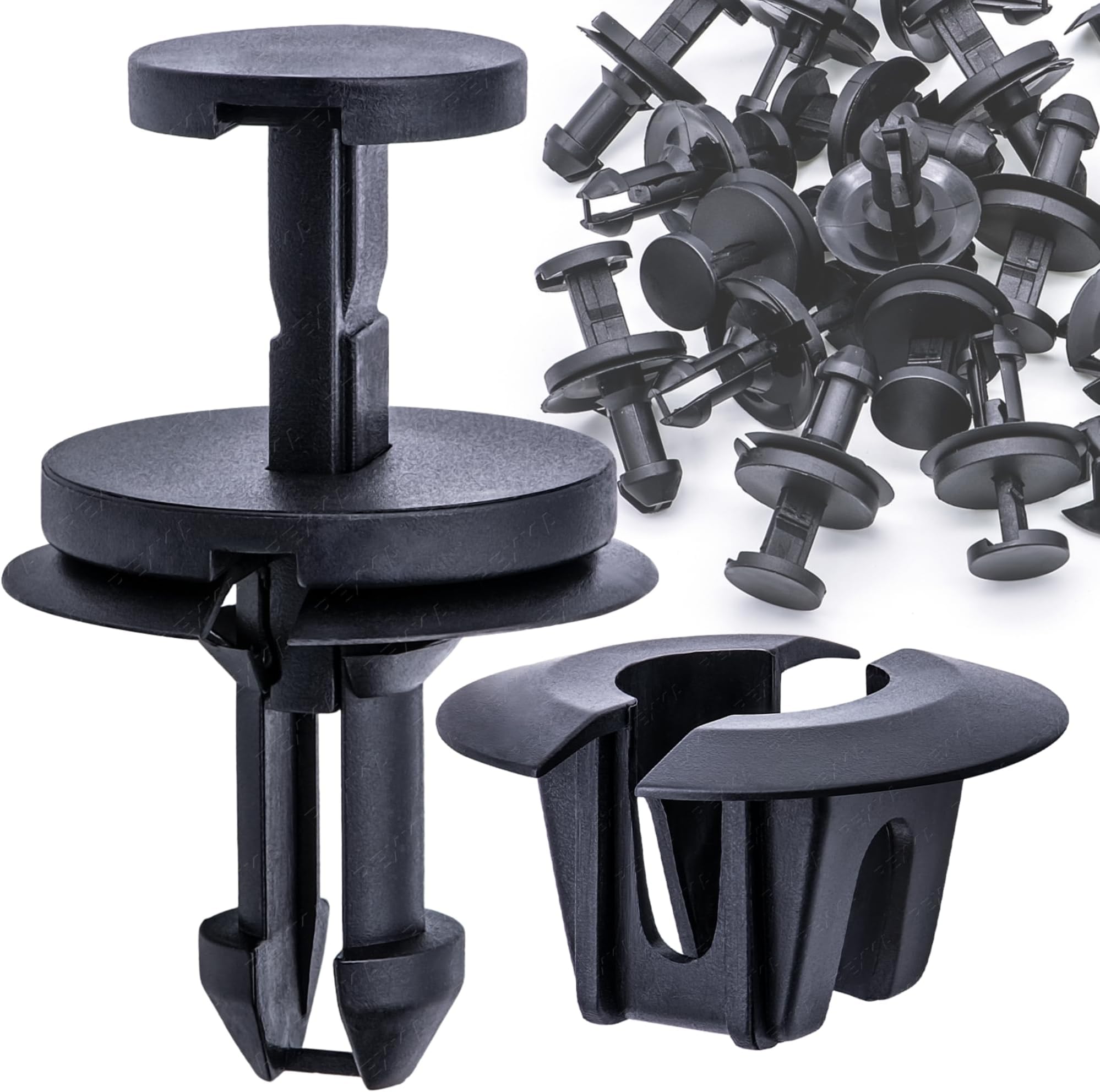 Amazon.com: opabool Front Air Deflector Retainer Clip & Grommets ...