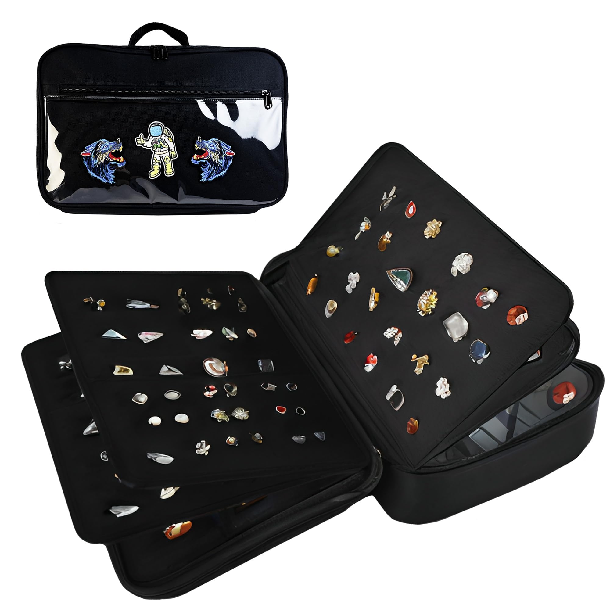 Amazon.com: miiinaps 12 Page Collectible Pins Board Storage ...