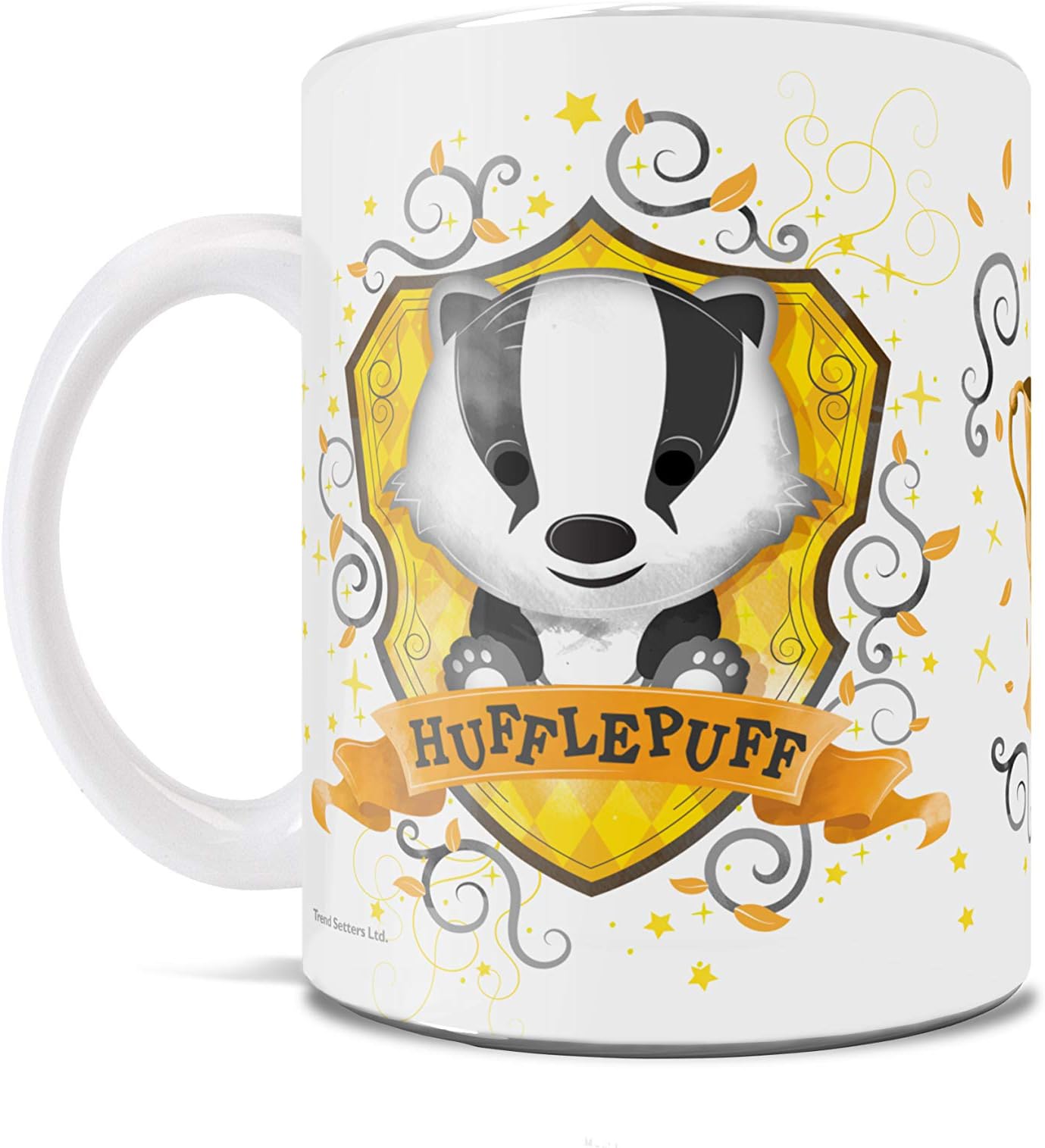 Amazon.com: Trend Setters Harry Potter Personalized Name – Hufflepuff ...