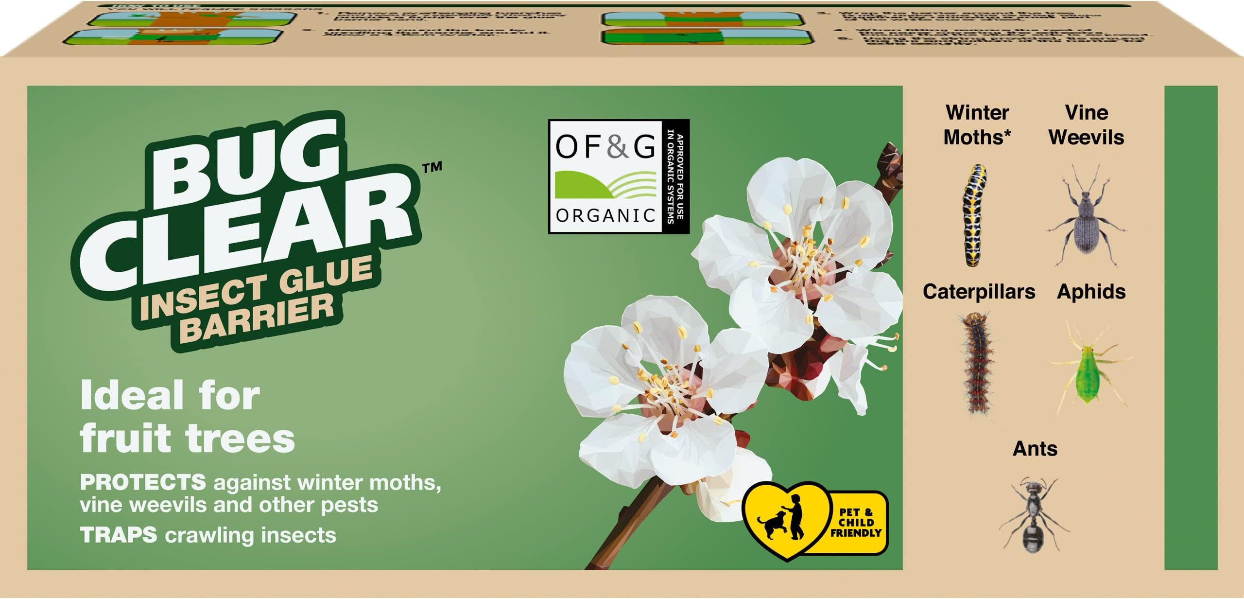 Agralan Insect Barrier Glue Stop Crawling Insects | Natural Barrier ...