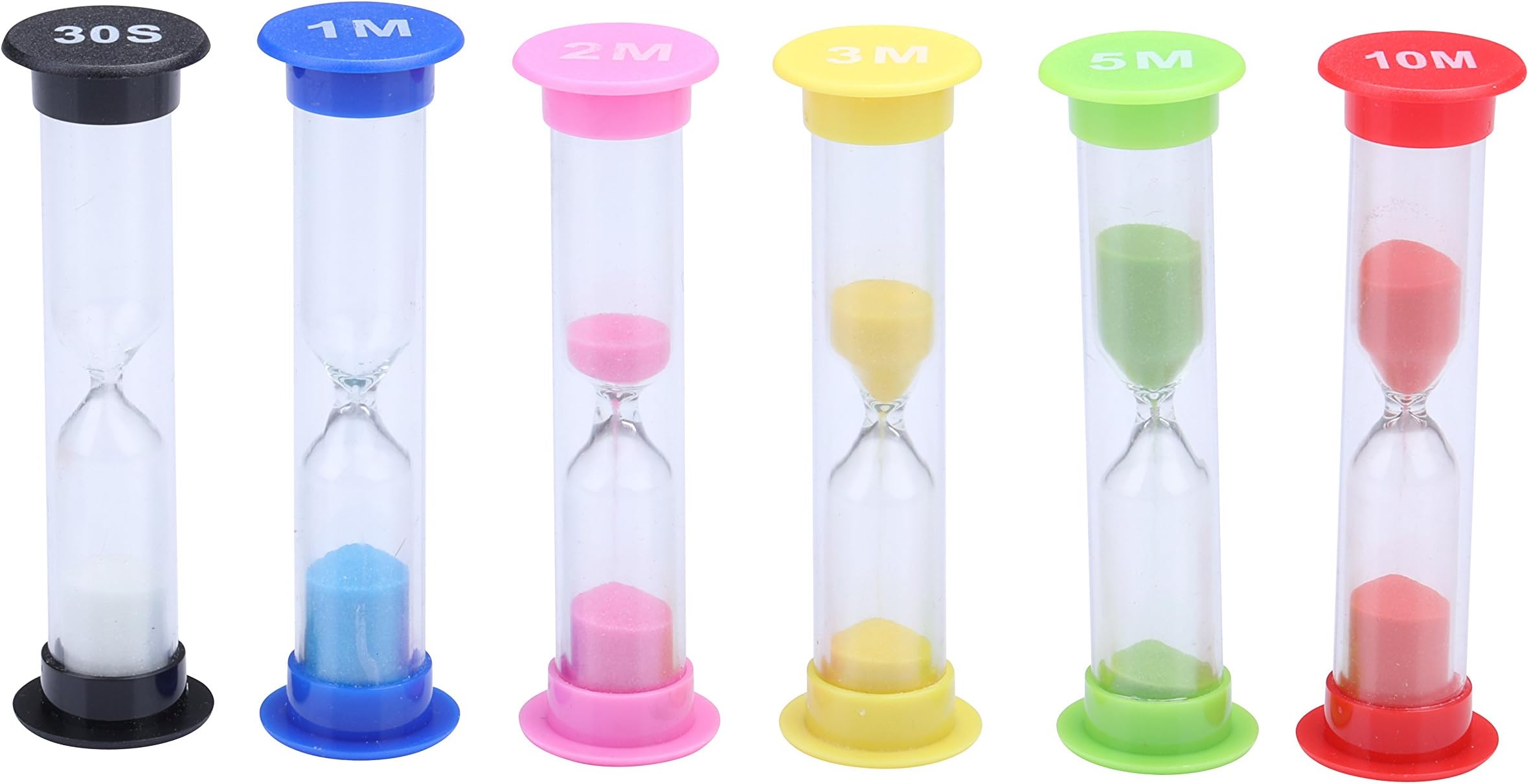 Amazon.com: I-MART Plastic Sand Timer Sandglass Hourglass Sand Clock ...