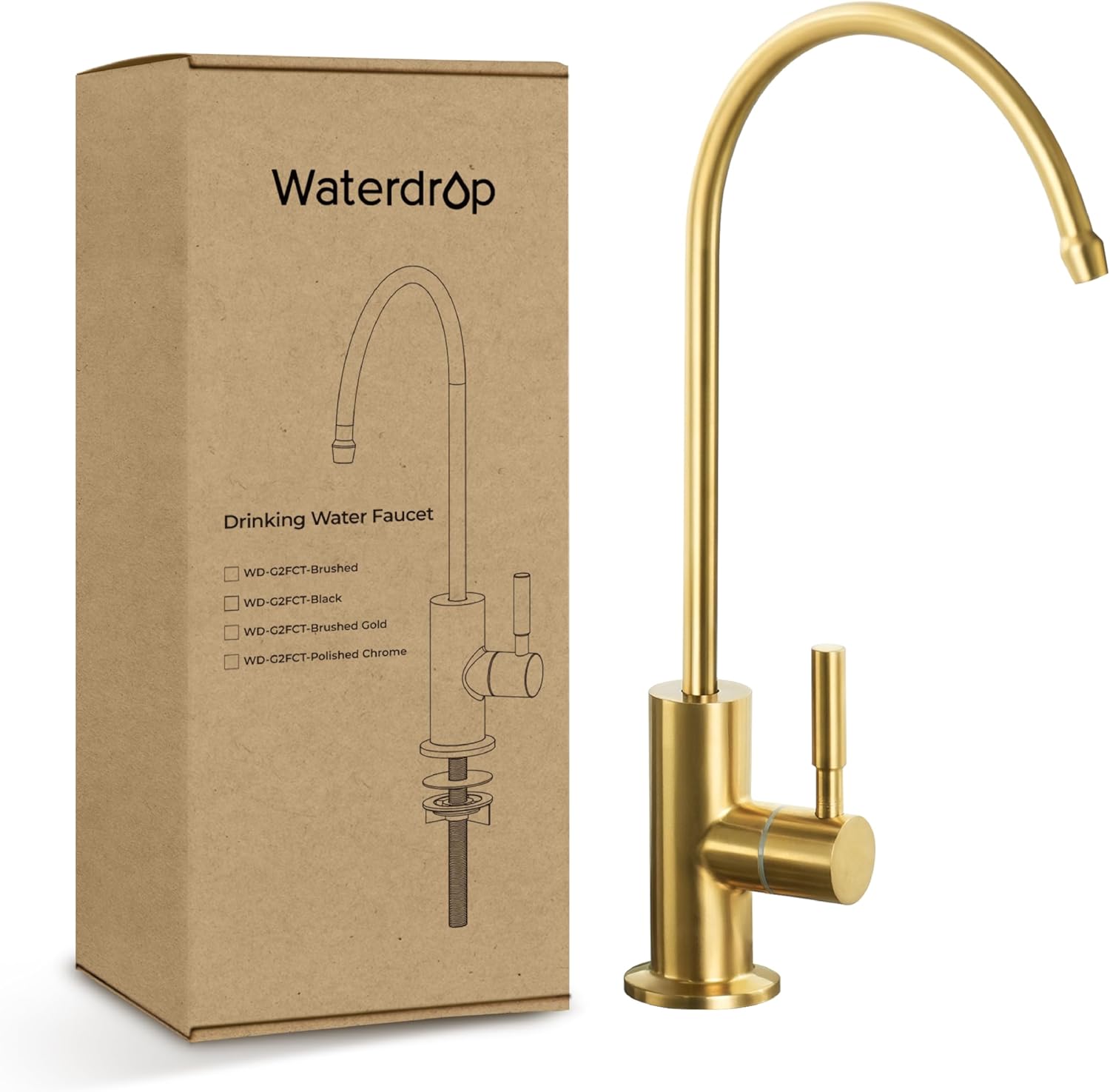 Waterdrop Filtered Water Faucet, Drinking Water Faucet, Reverse Osmosis ...