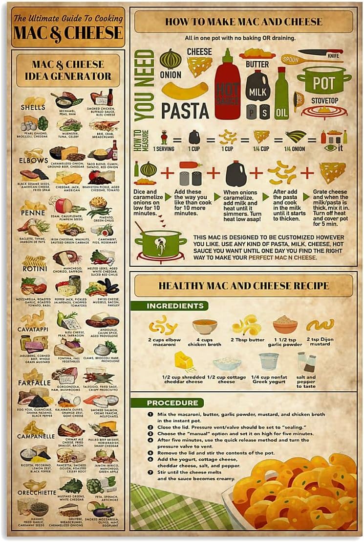 Amazon.com : Cooking Knowledge Metal Tin Signs The Ultimate Guide To ...