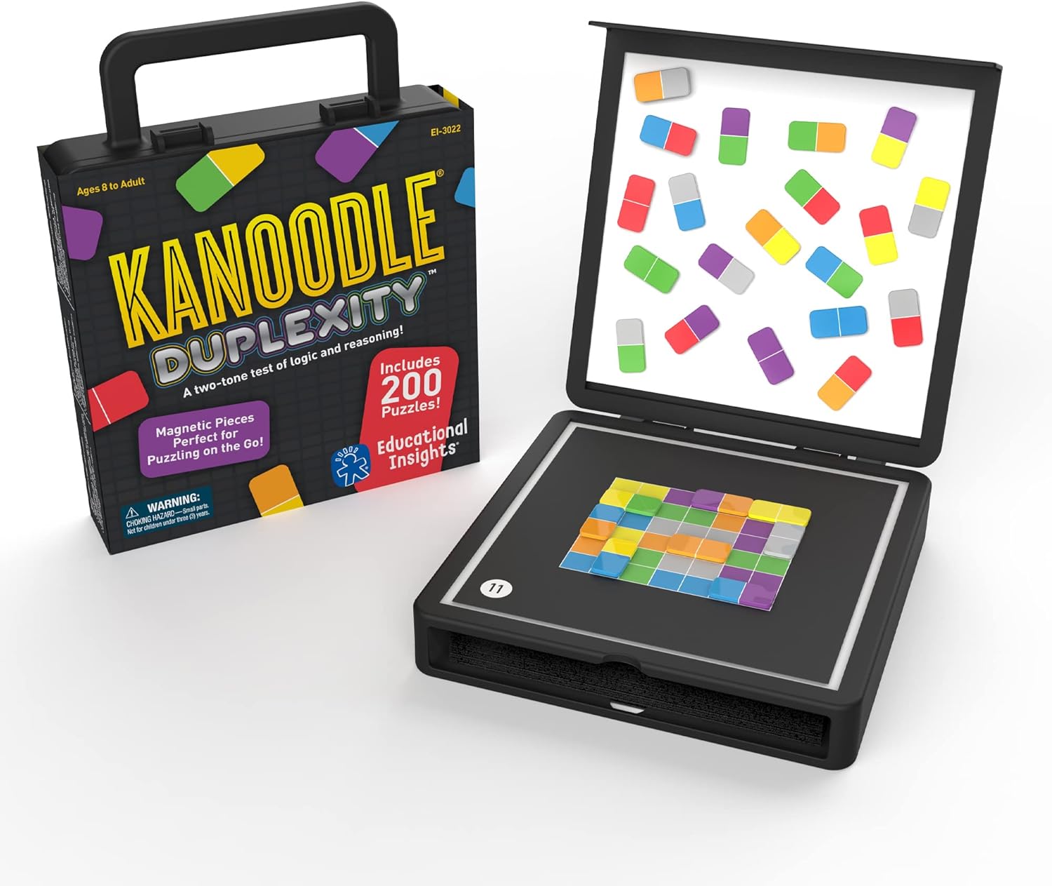Amazon.com: Educational Insights Kanoodle Duplexity - 3D Brain Teaser ...