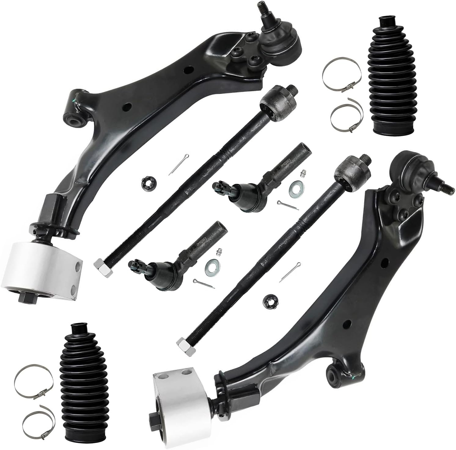 Amazon.com: Detroit Axle - Front 8pc Suspension Kit for 2010-2017 Chevrolet Equinox GMC Terrain ...