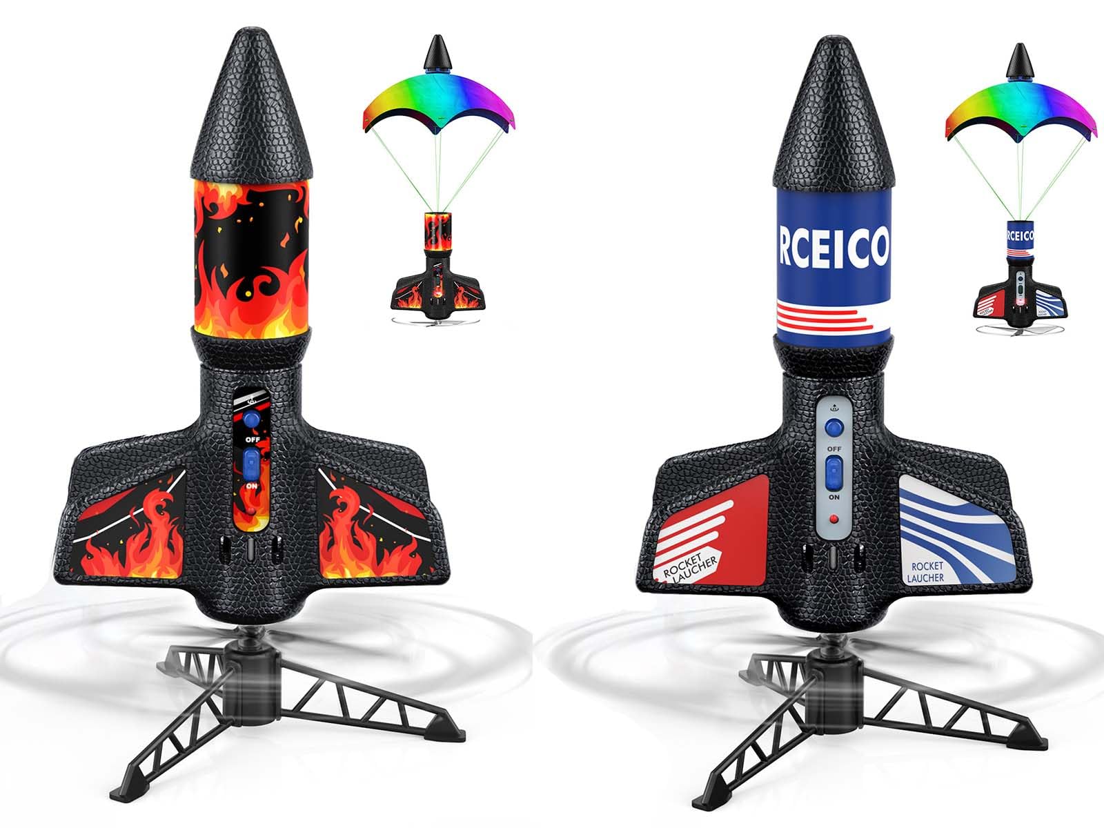 Amazon.com: Rocket Launcher 2 Packs, 200 Feet of Flight Altitude, Model ...