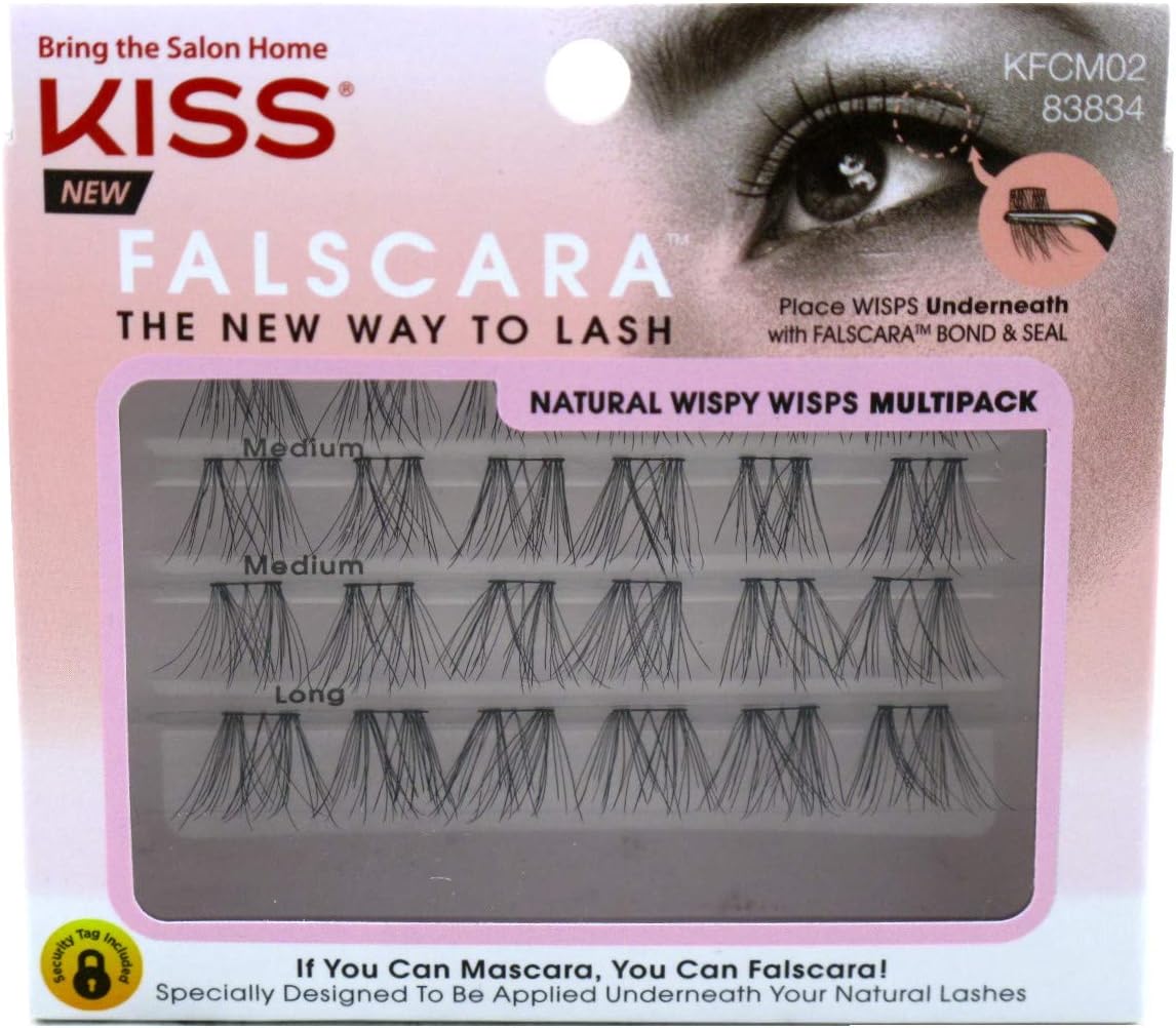 Amazon.com: KISS Falscara DIY Lash Extension Starter Kit 10 Reusable ...