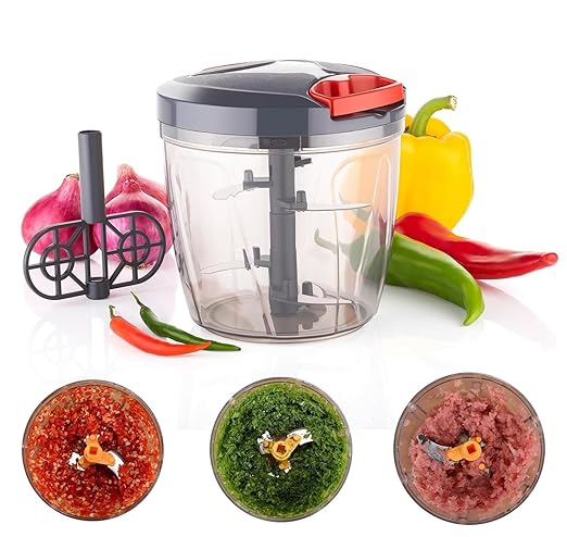 PANCA 900ml Big Vegetable Cutter, Onion Chopper, Kitchen Dori Handy ...