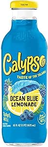 Calypso Ocean Blue Lemonade 473 ml : Amazon.com.au: Pantry Food & Drinks