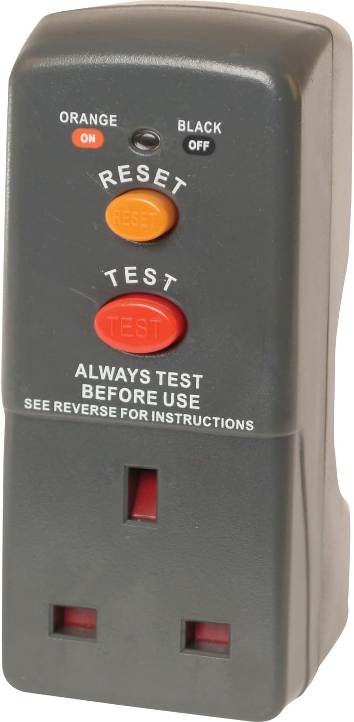 Advanced Masterplug Safety RCD Adaptor [Pack of 1] - : Amazon.co.uk ...