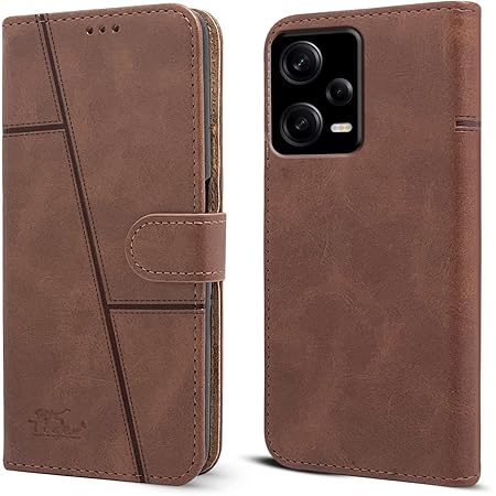 TheGiftKart Flip Cover Back Case for Mi Redmi Note 12 PRO 5G | Genuine ...