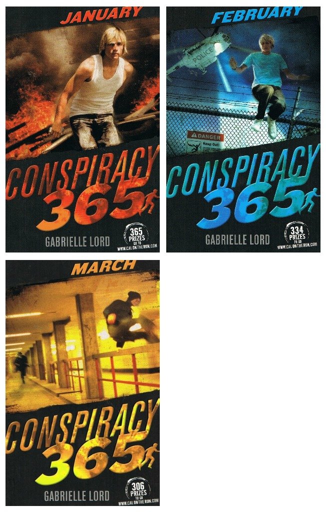 Gabrielle Lord: Conspiracy 365: 3 Books Pack Collection: Gabrielle Lord ...