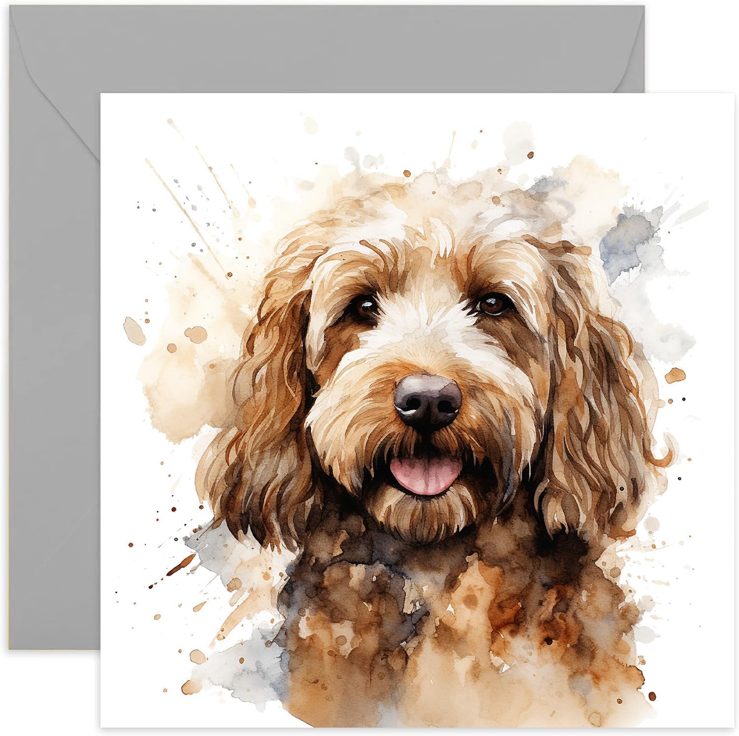 Happy Birthday Cockapoo Greeting Birthday Card - Pet - Dog - Cute ...