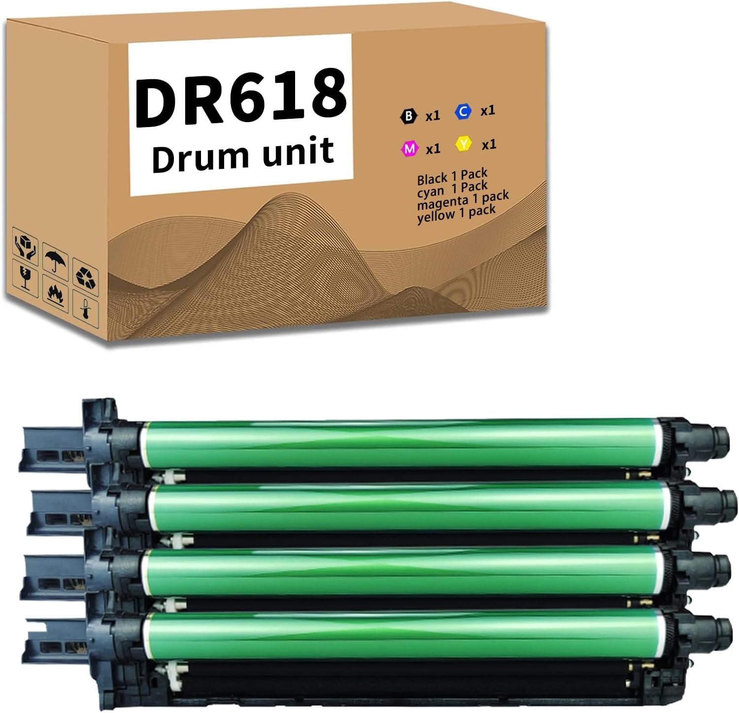 Amazon.com: NEZIH DR618 Drum Unit Replacement Compatible for Konica ...