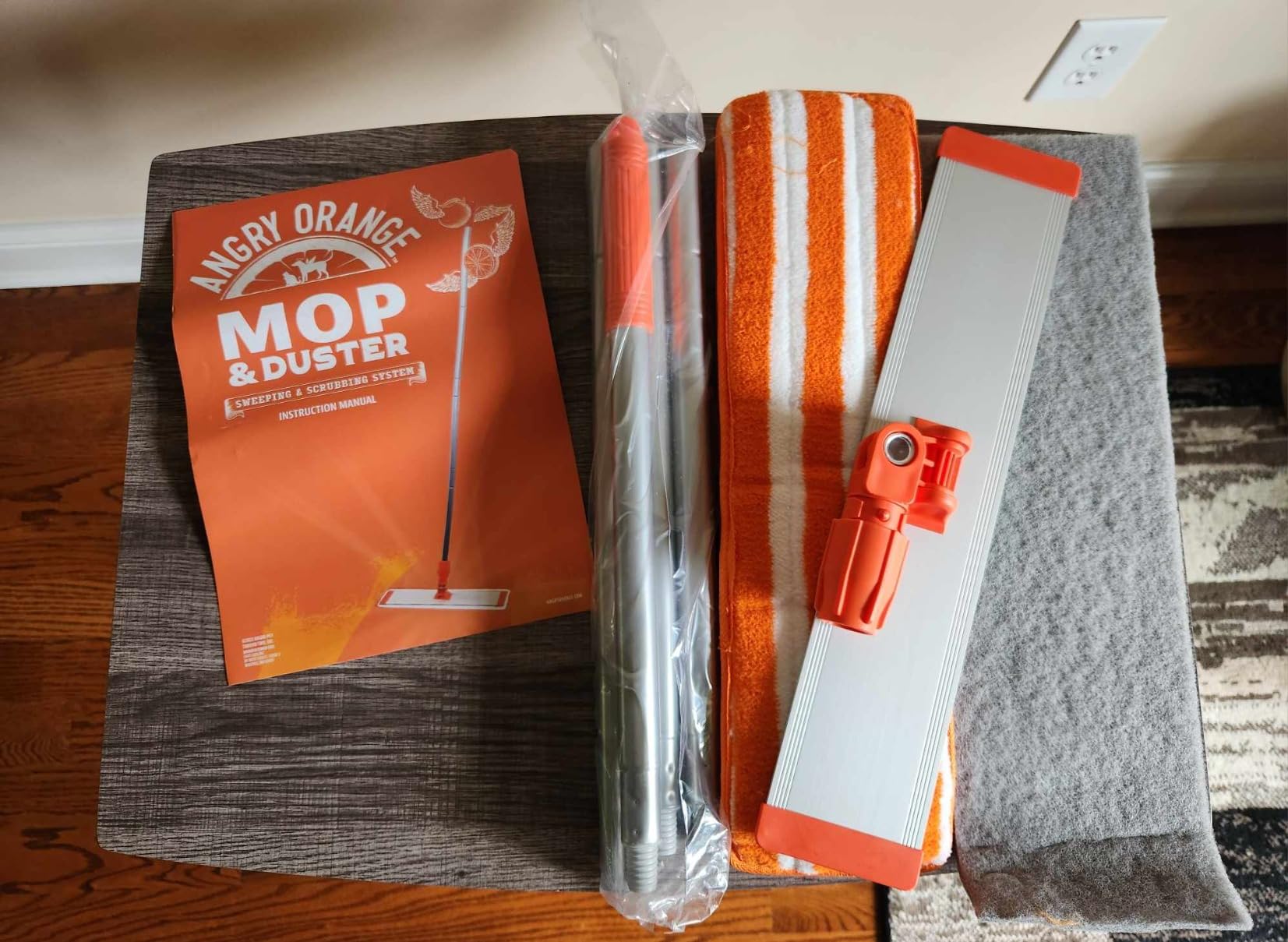 Amazon.com: Angry Orange Mops for Floor Cleaning - Microfiber Mop for ...