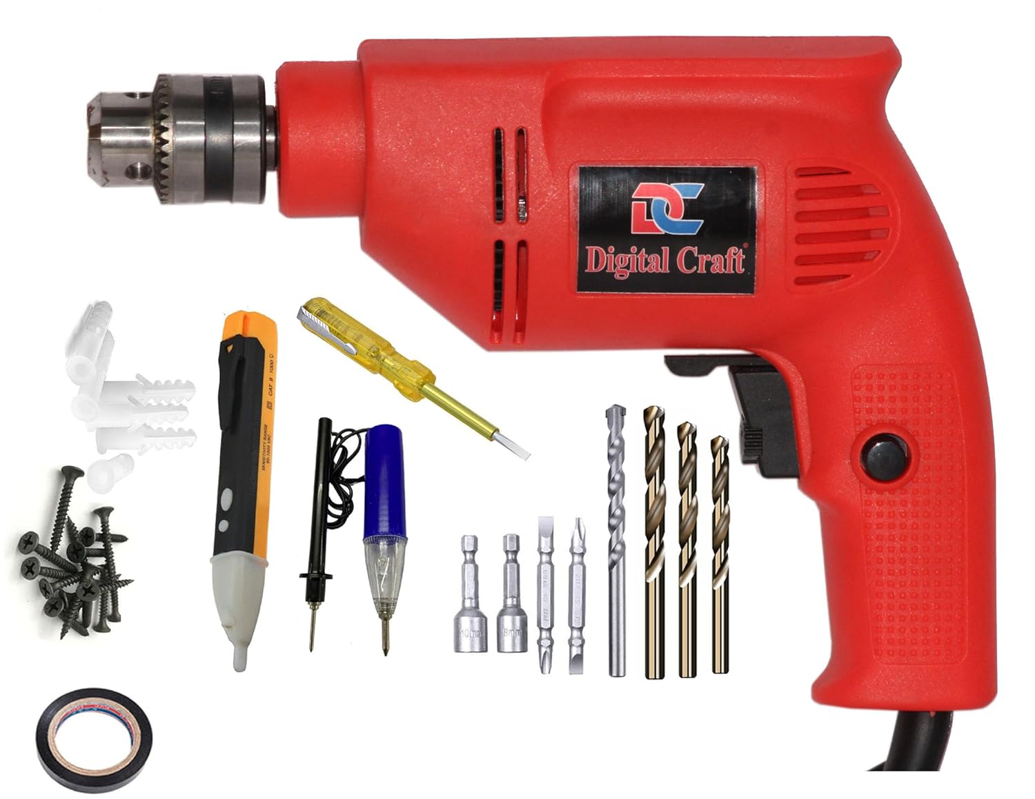 Digital Craft Electric Drilling Tool Household Hand Drill Machine High ...