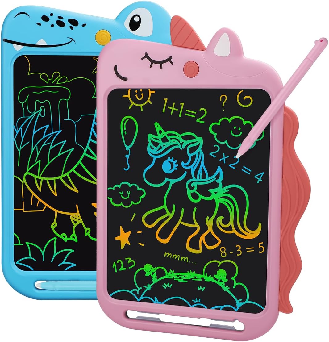 Amazon.com: 8 Pack LCD Writing Tablet for Kids, 6.5 Inch Colorful ...