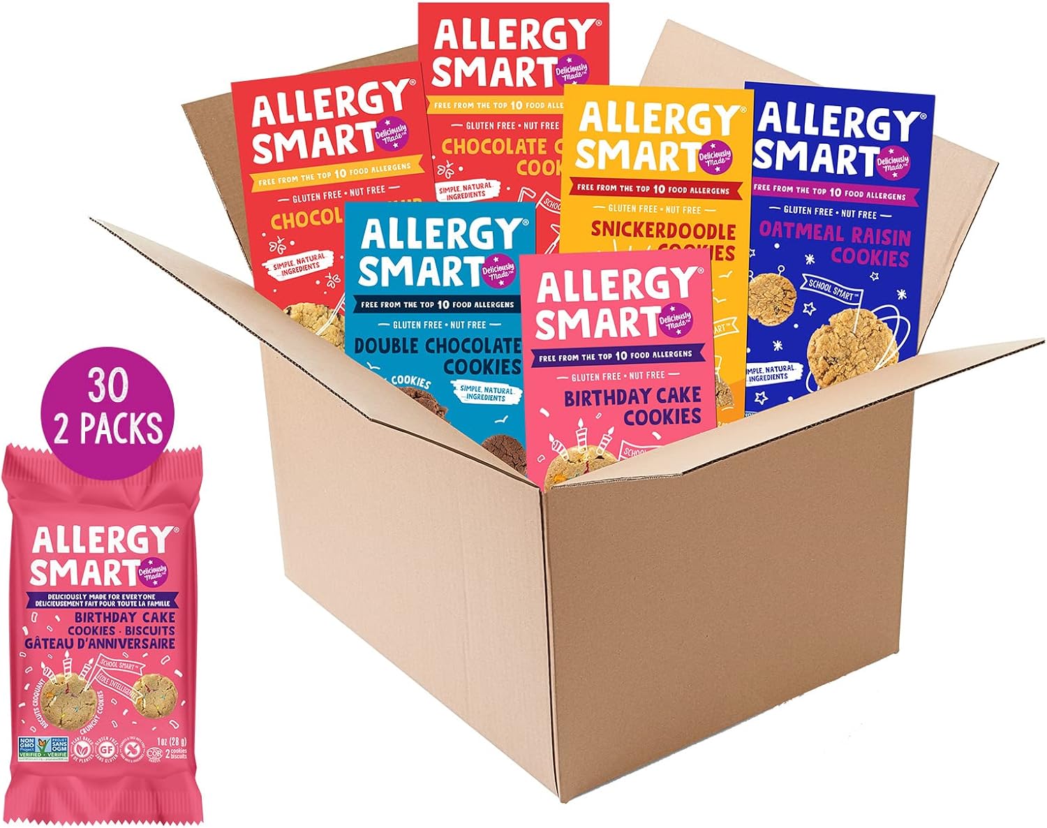 Allergy Smart Crunchy Vegan Cookies | Gluten Free, Nut Free, Egg Free ...
