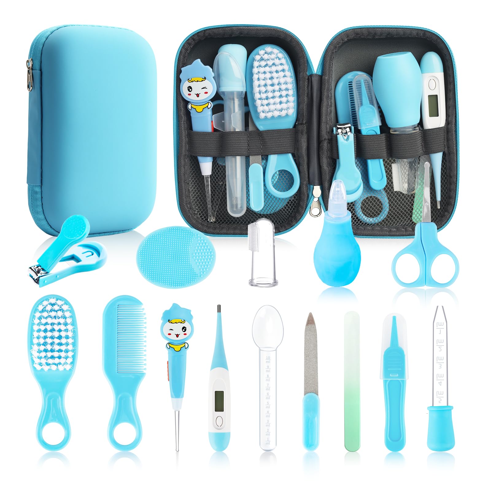 Amazon.com: Baby Healthcare and Grooming Kit, 15 in 1 Baby Safety Set ...