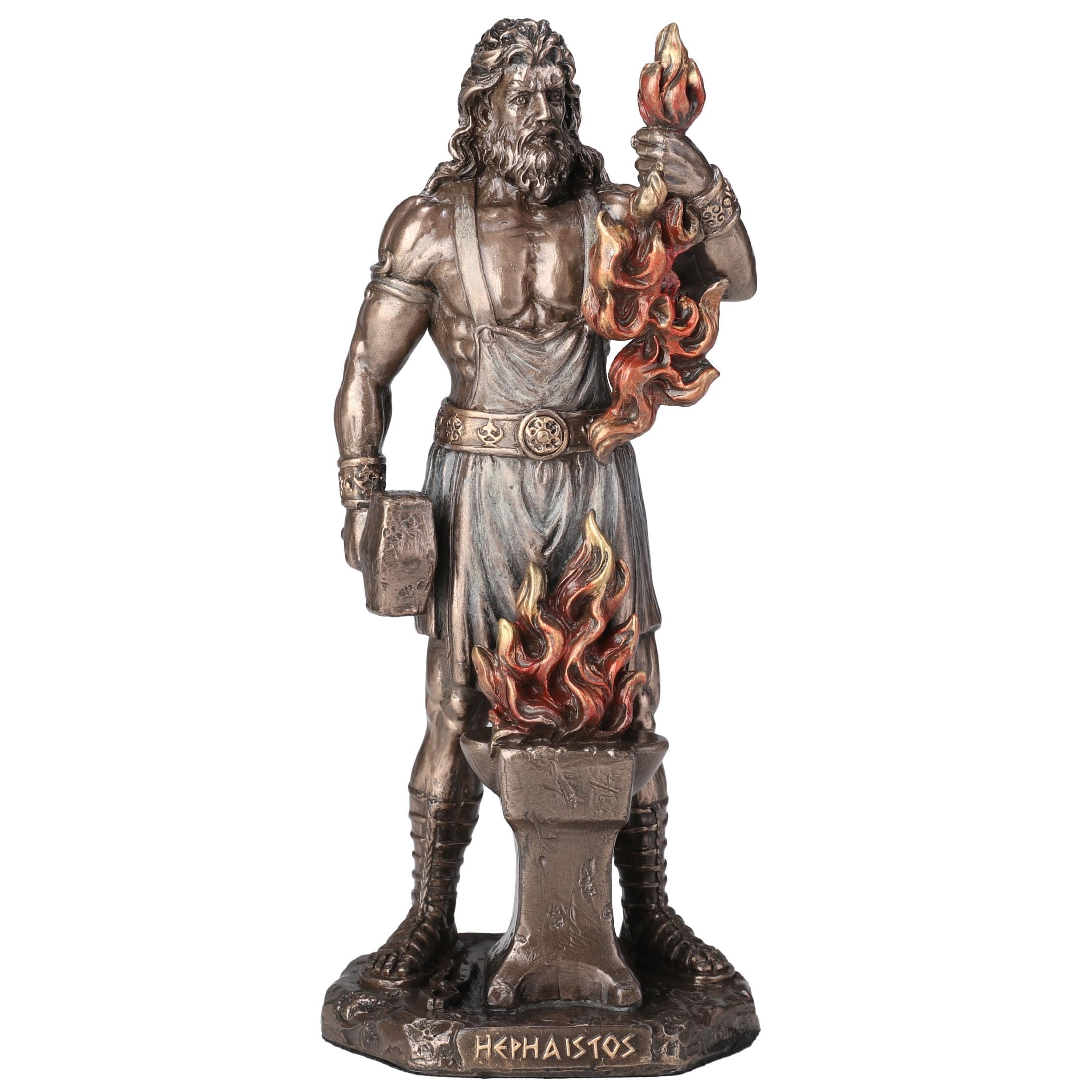 Estatua Del Dios Griego Hefesto El Mito De Hefesto, Con Resumen Y