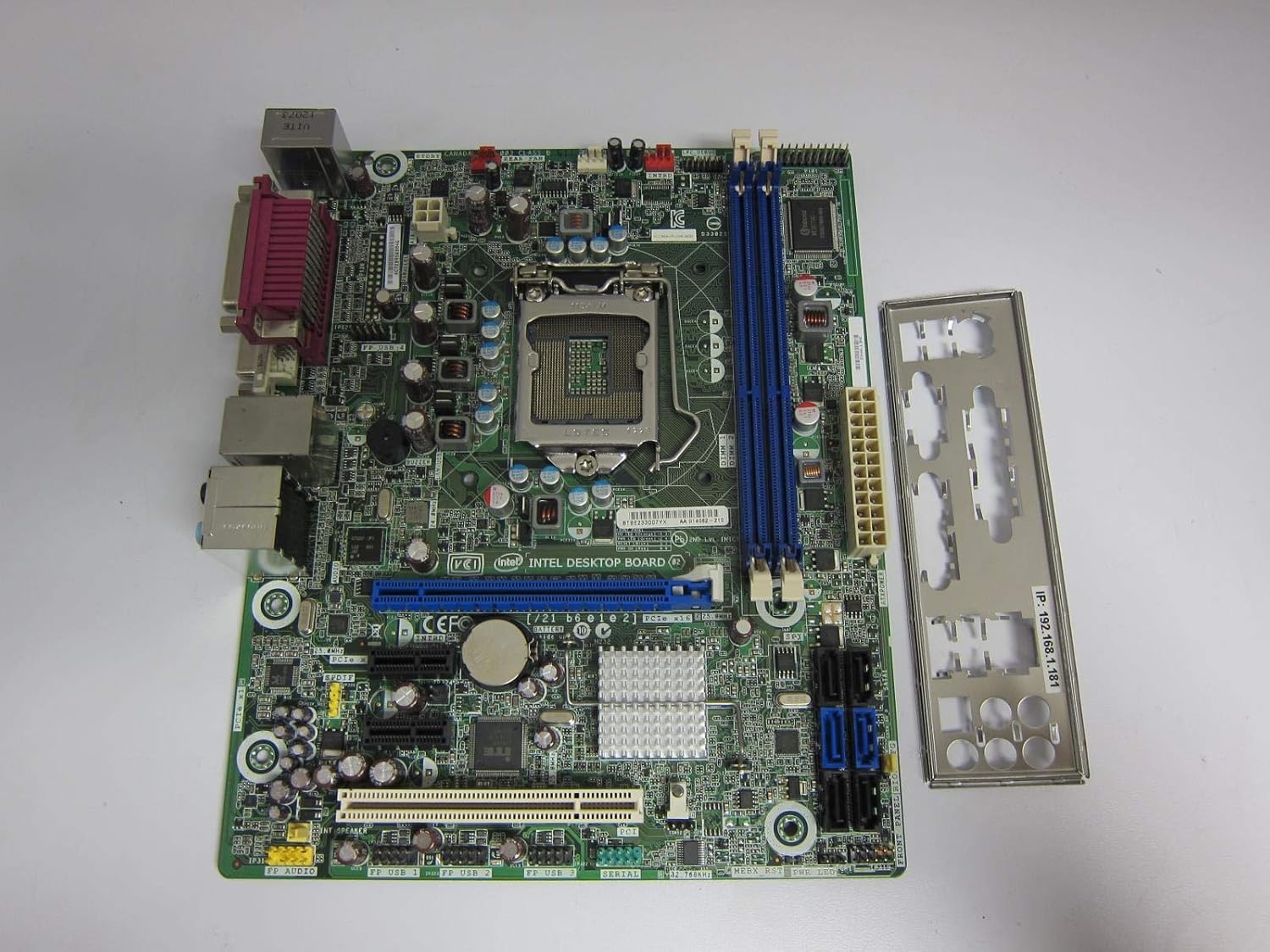 Amazon.com: Intel Classic DH61BE LGA-1155 Micro ATX Desktop M : Electronics