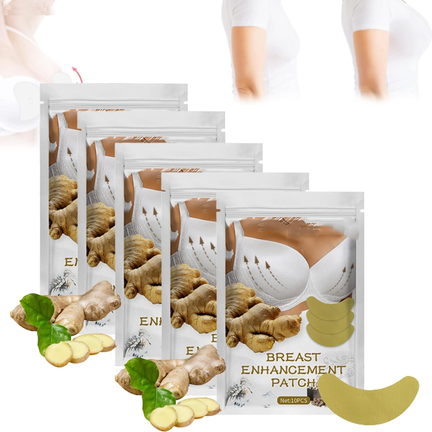 Amazon.com : LONGLUAN Breast Enlargement Patch, Collagen Breast ...