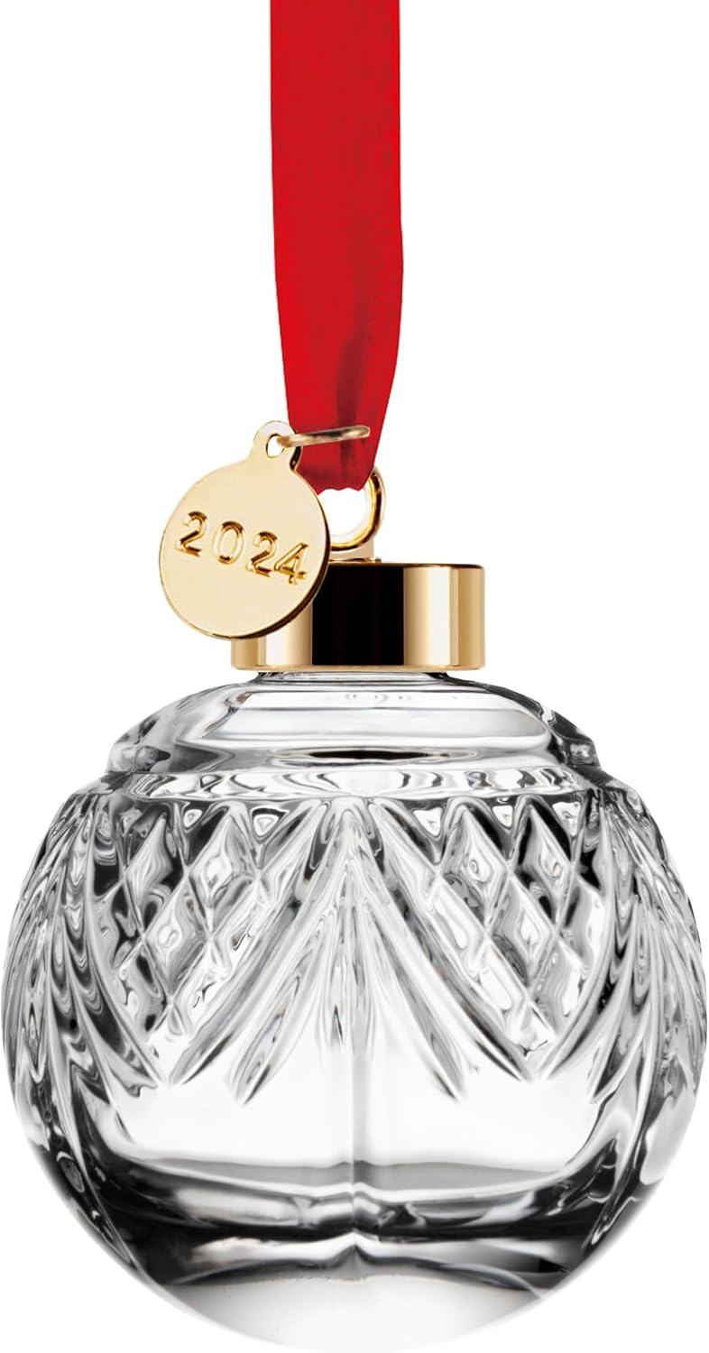 Amazon.com: Godinger Christmas Ball Ornament 2024, Sleigh Bell ...