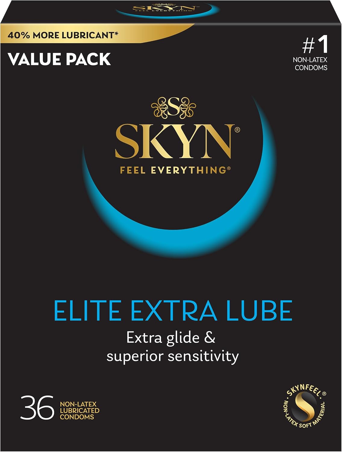 SKYN Elite Extra Lubricated Condoms, 36 Count : Amazon.com.au: Health ...
