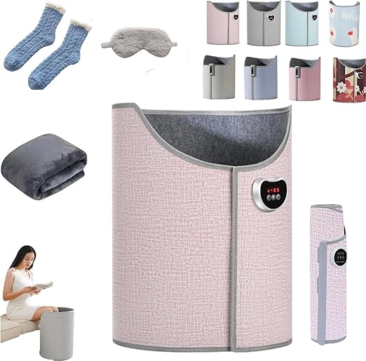 Amazon.com: 2026 New Under Desk Leg Warmer for Office, Portable Foldable Electric Heating Foot ...